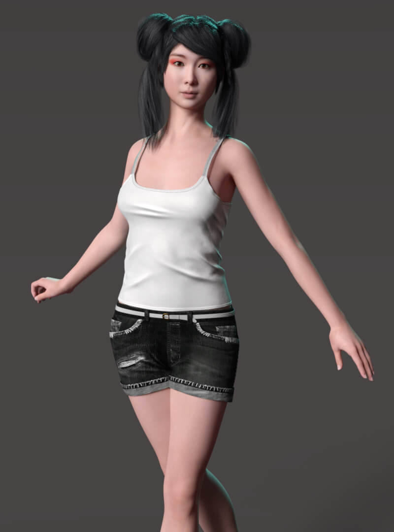 DY Xiameng for G8F - Daz Content by DaYin