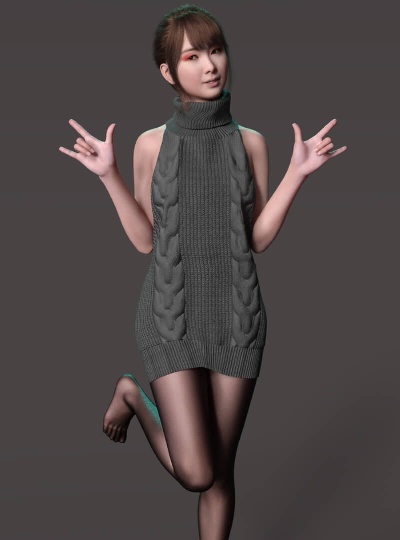 DY Xiameng for G8F - Daz Content by DaYin