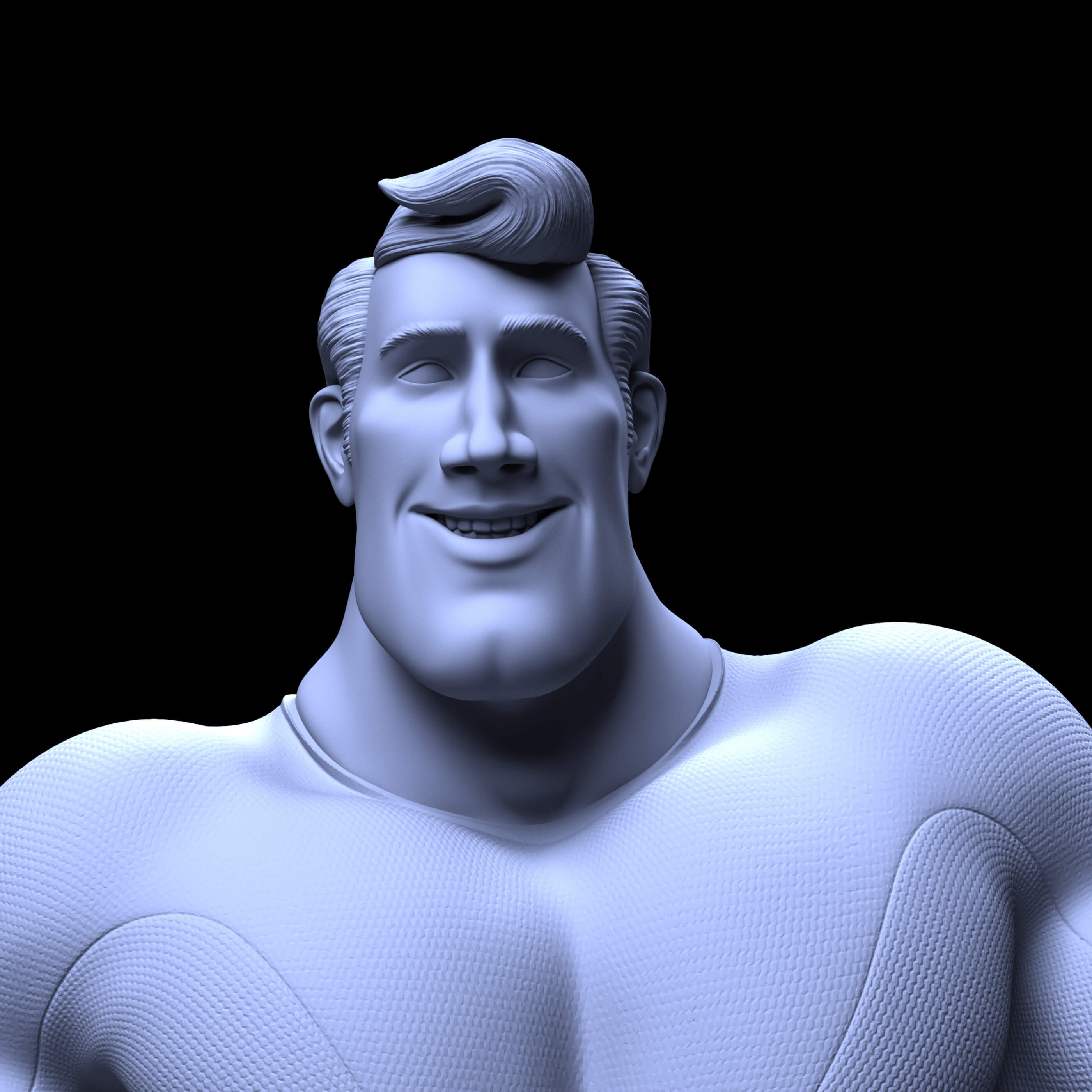 Superman - 3D Model by daz4ren