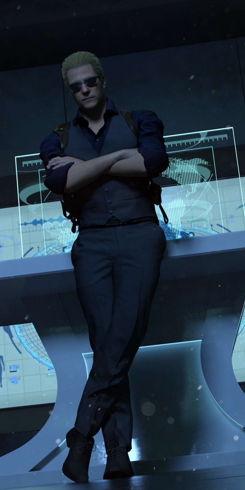 RE4R Albert Wesker for G9 - Daz Content by DazCover