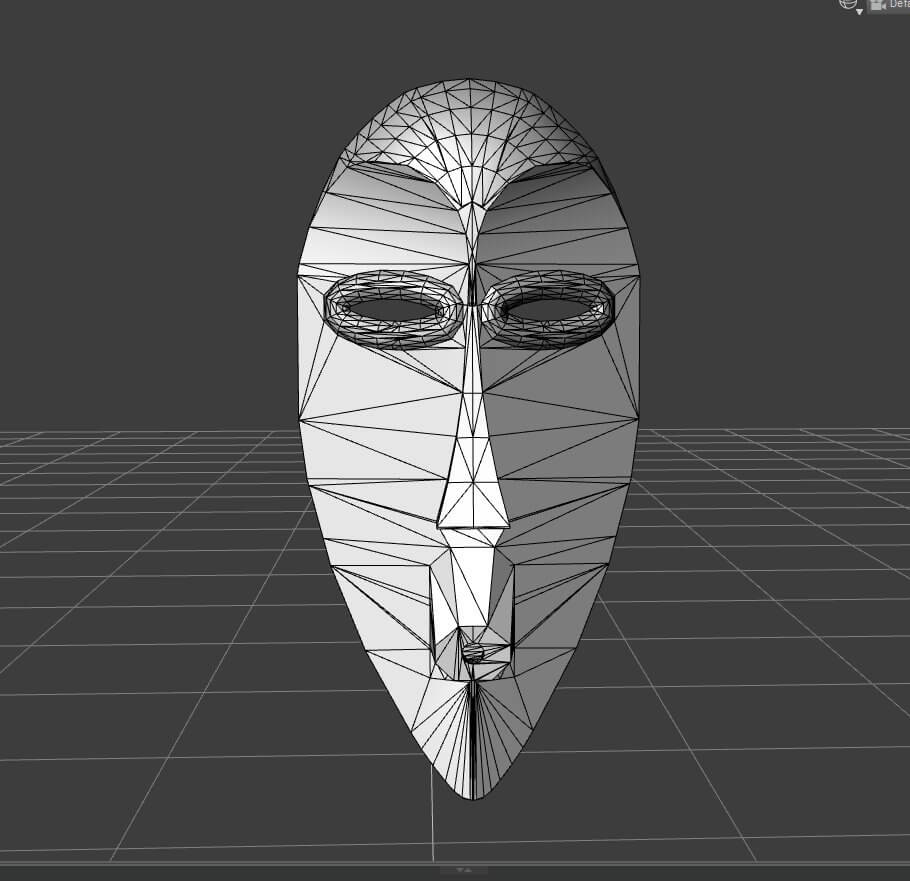 African Mask - Free 3D Model by dazinbane