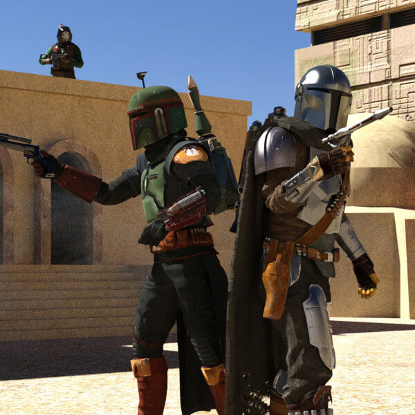 3D Art Gallery by dazinbane at RenderHub