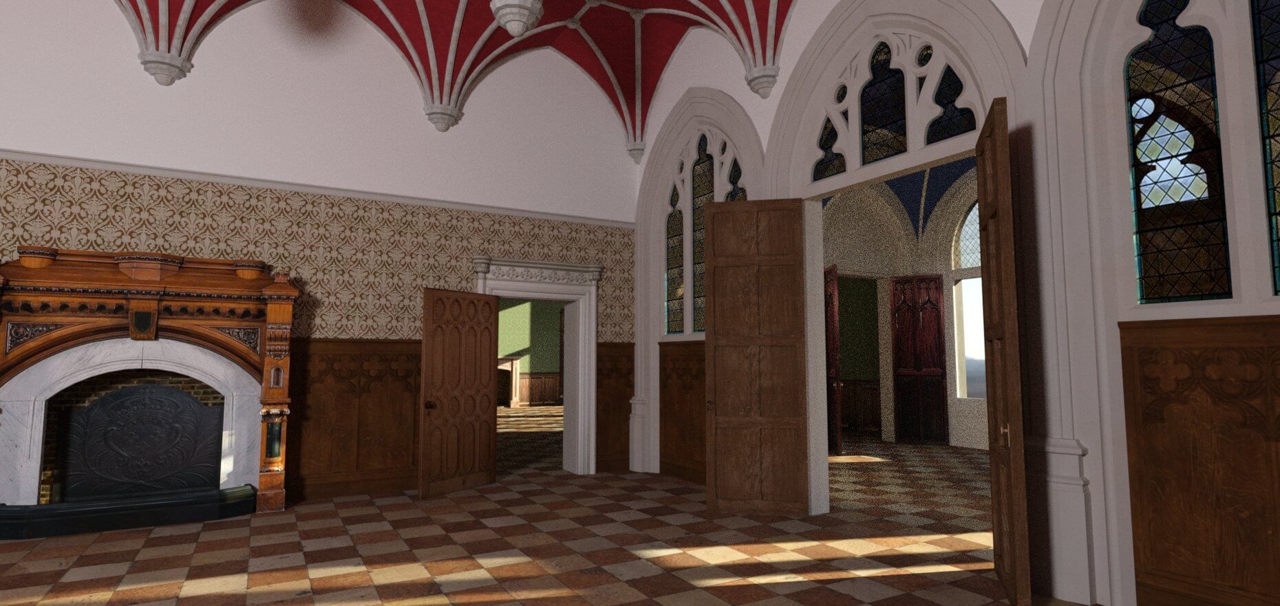 Gothic Castle Interior Design