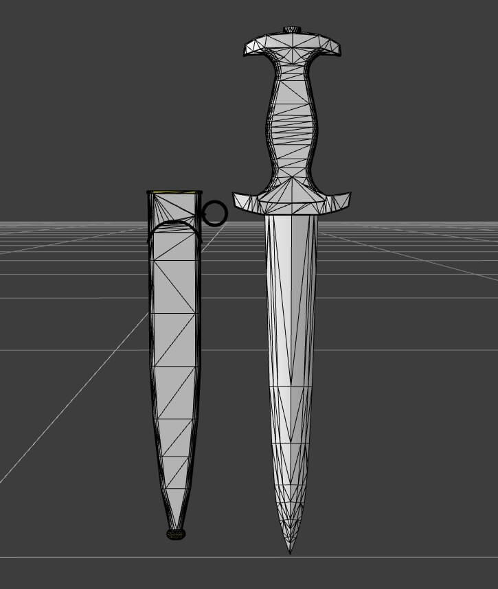 SS Dagger - Free 3D Model by dazinbane