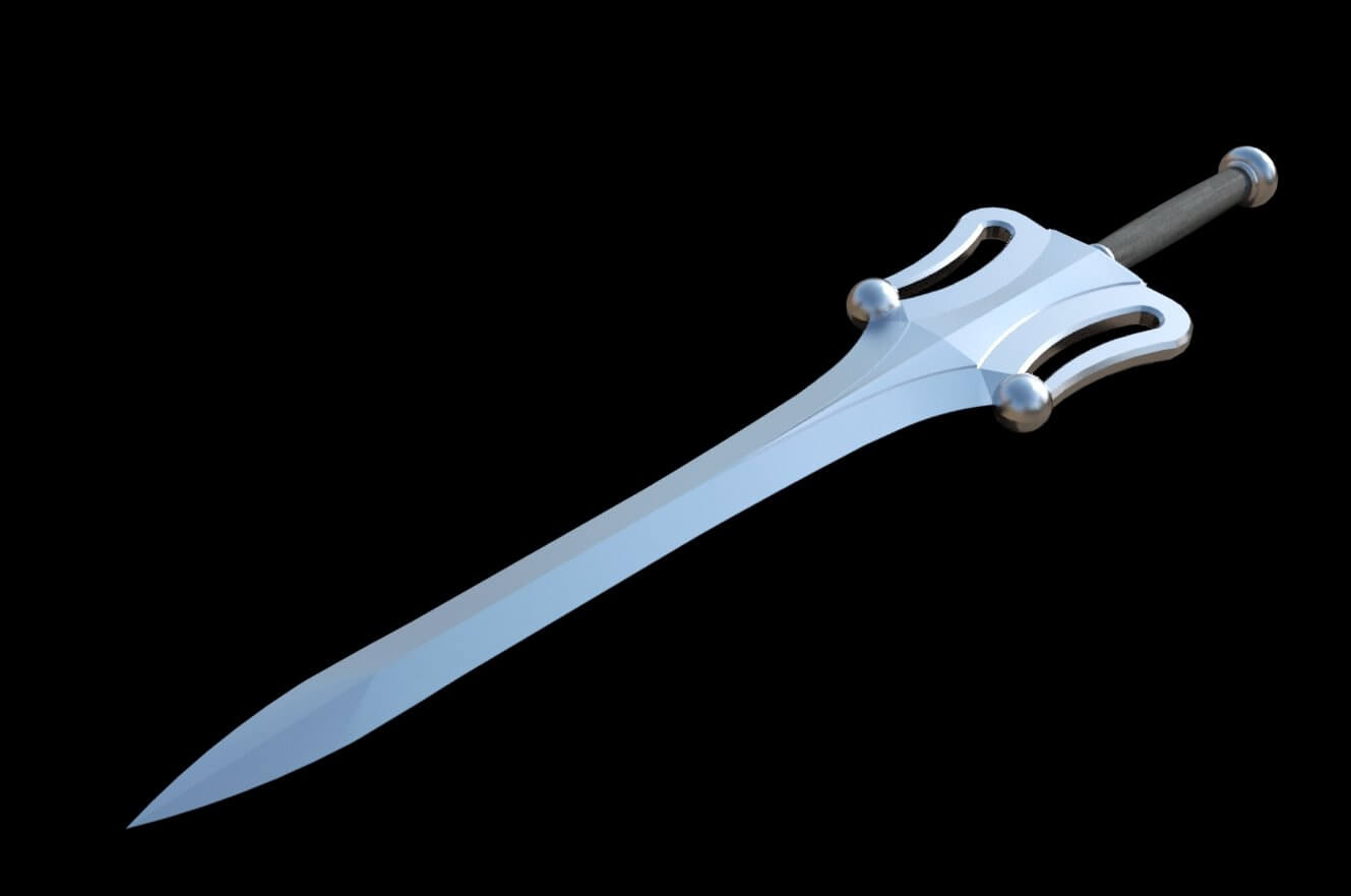 Sword of Power - Free 3D Model by dazinbane