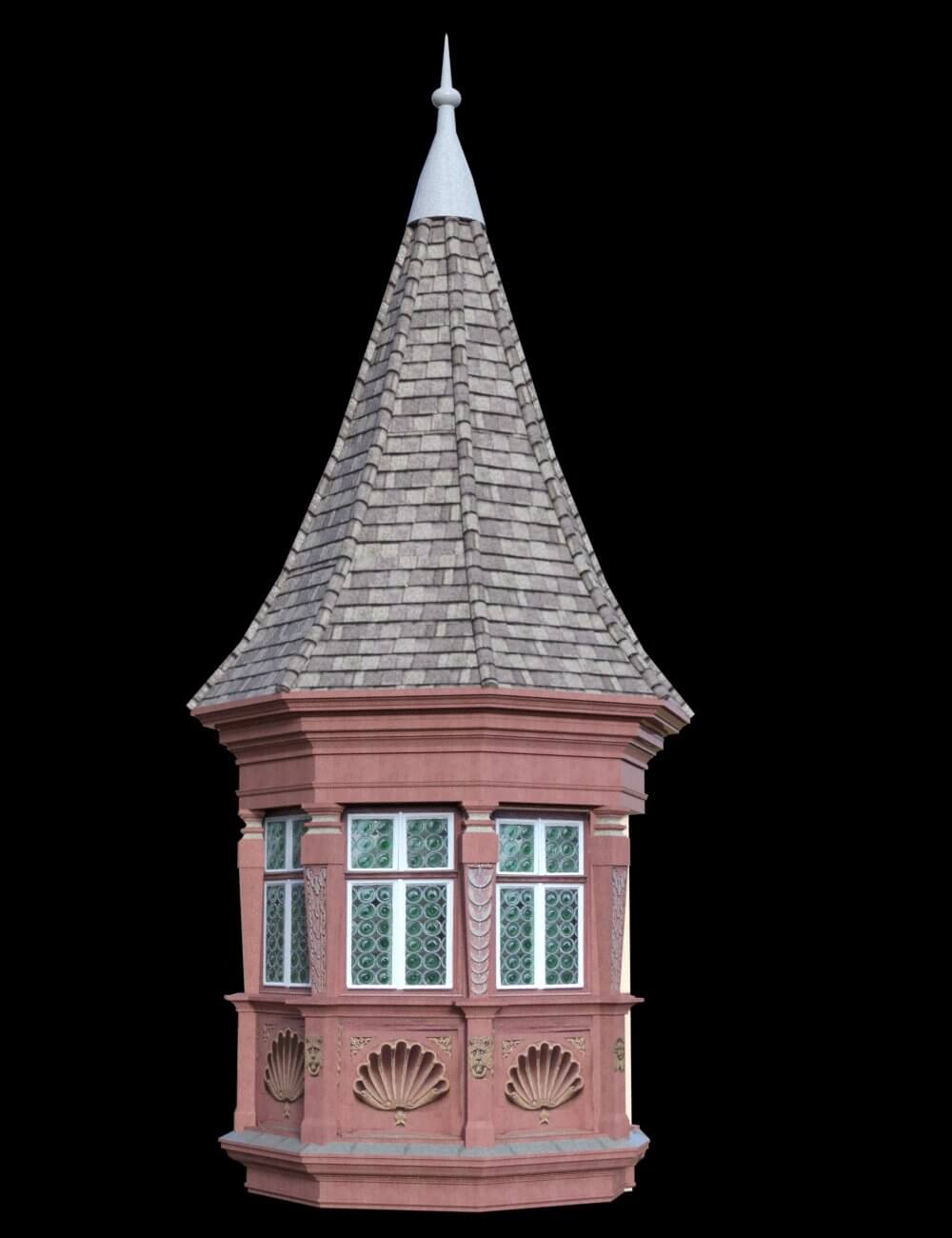 Turret - Free 3D Model by dazinbane