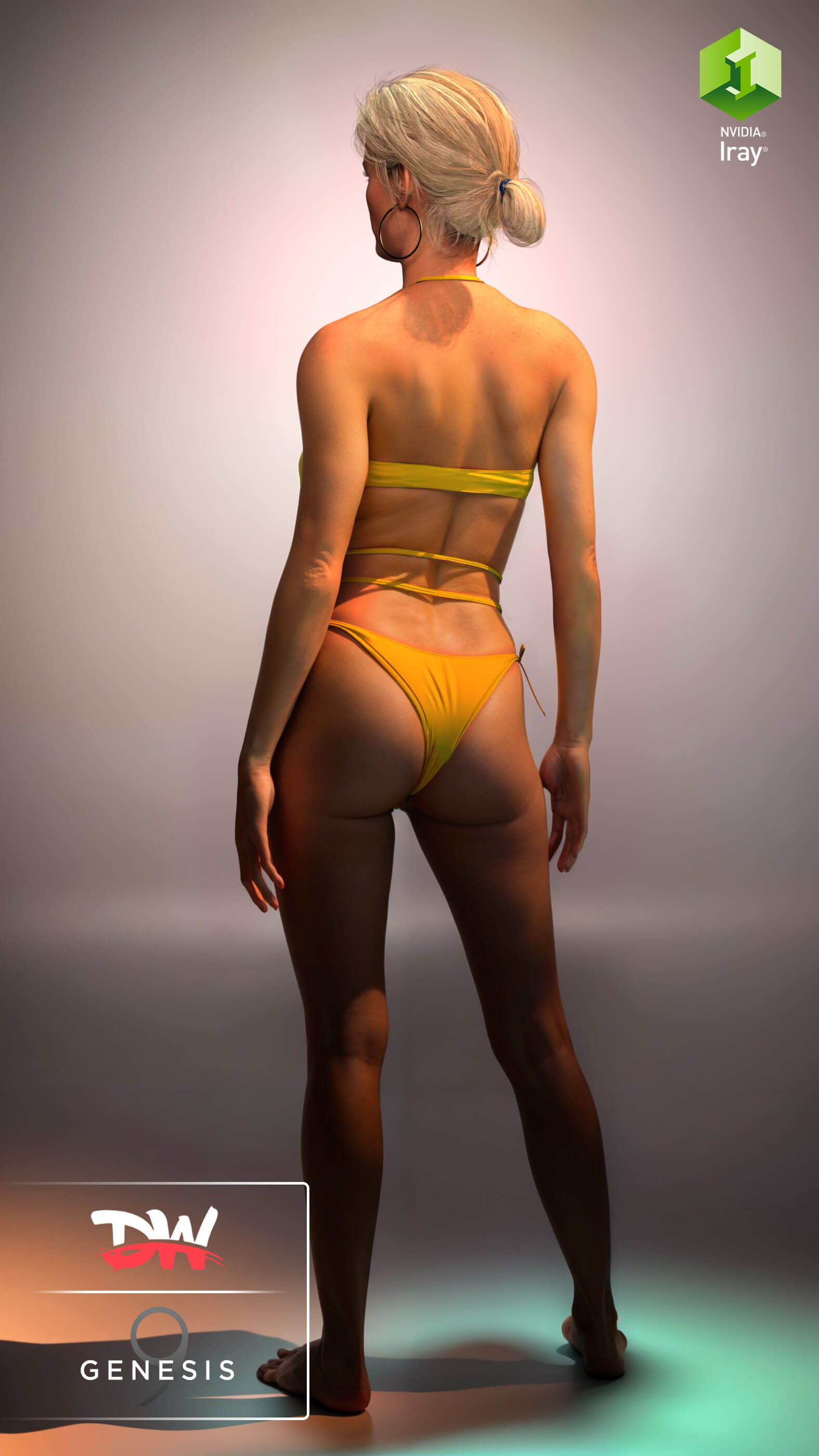 Battleship Sam Brooklyn Decker DAZ Genesis 9 Female by DazWraps