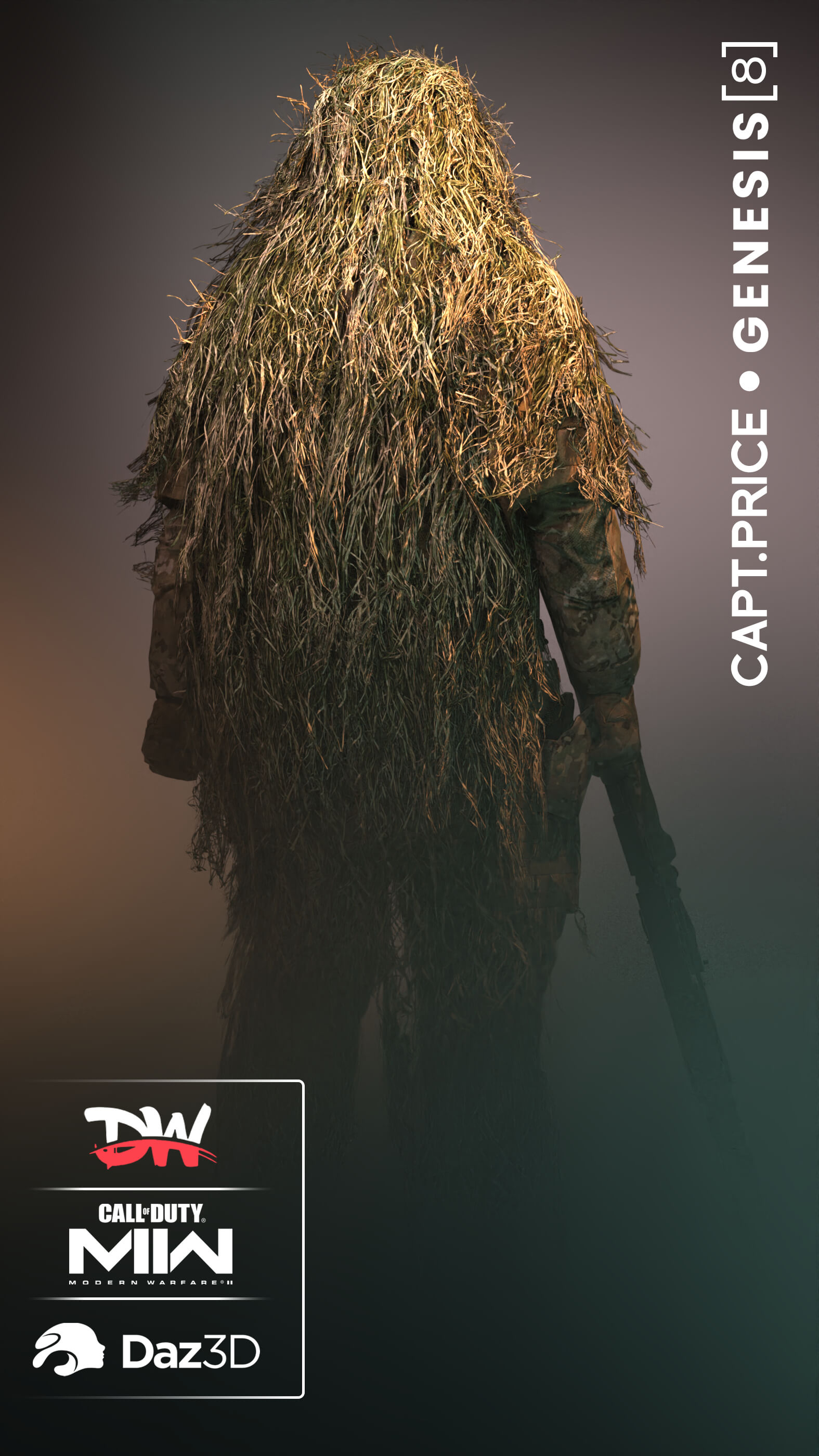 Call of Duty COD Mw 2 Captain Price DAZ G8M V3 by DazWraps