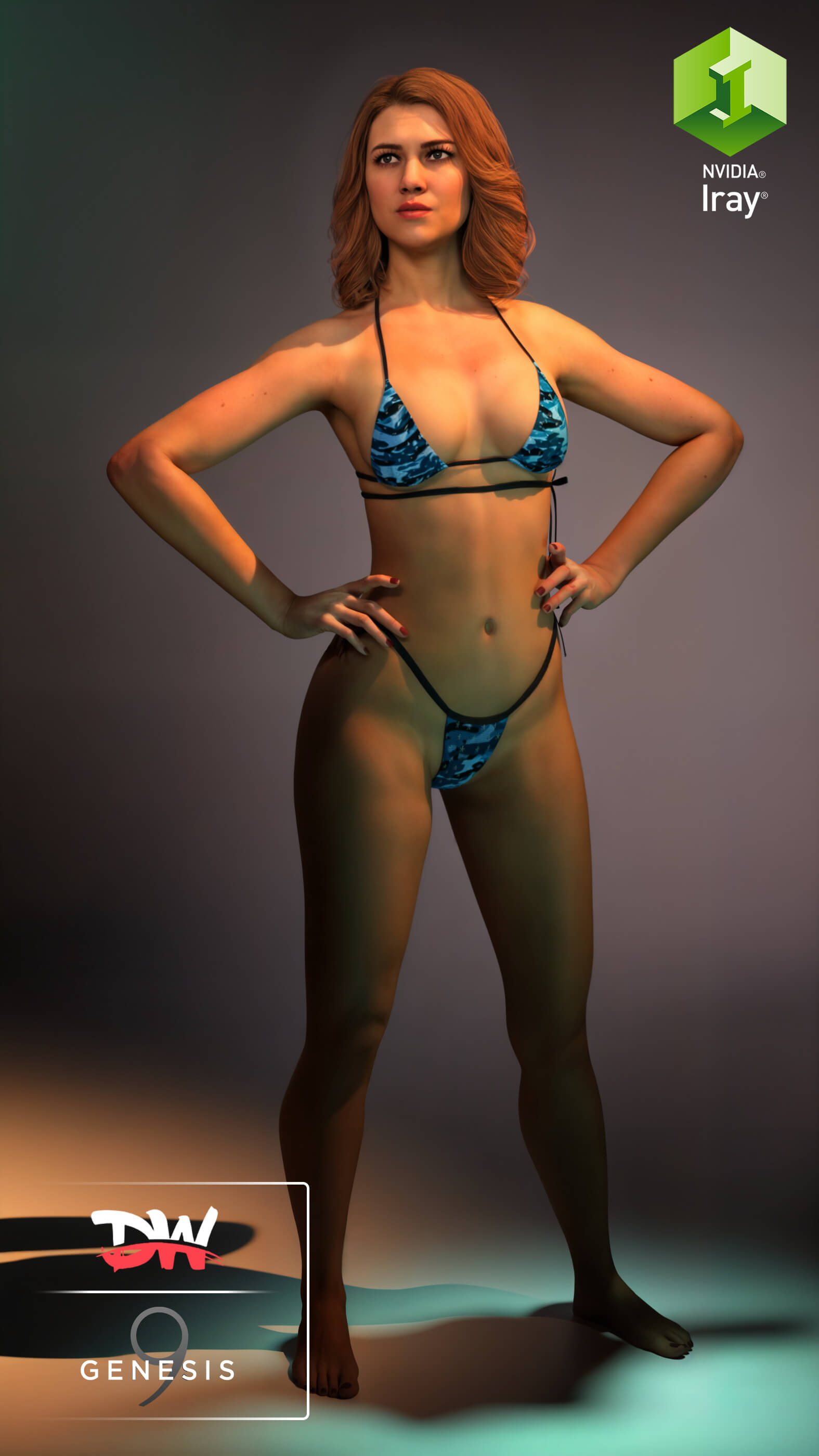 COD MW3 Firecracker DAZ Genesis 9 by DazWraps