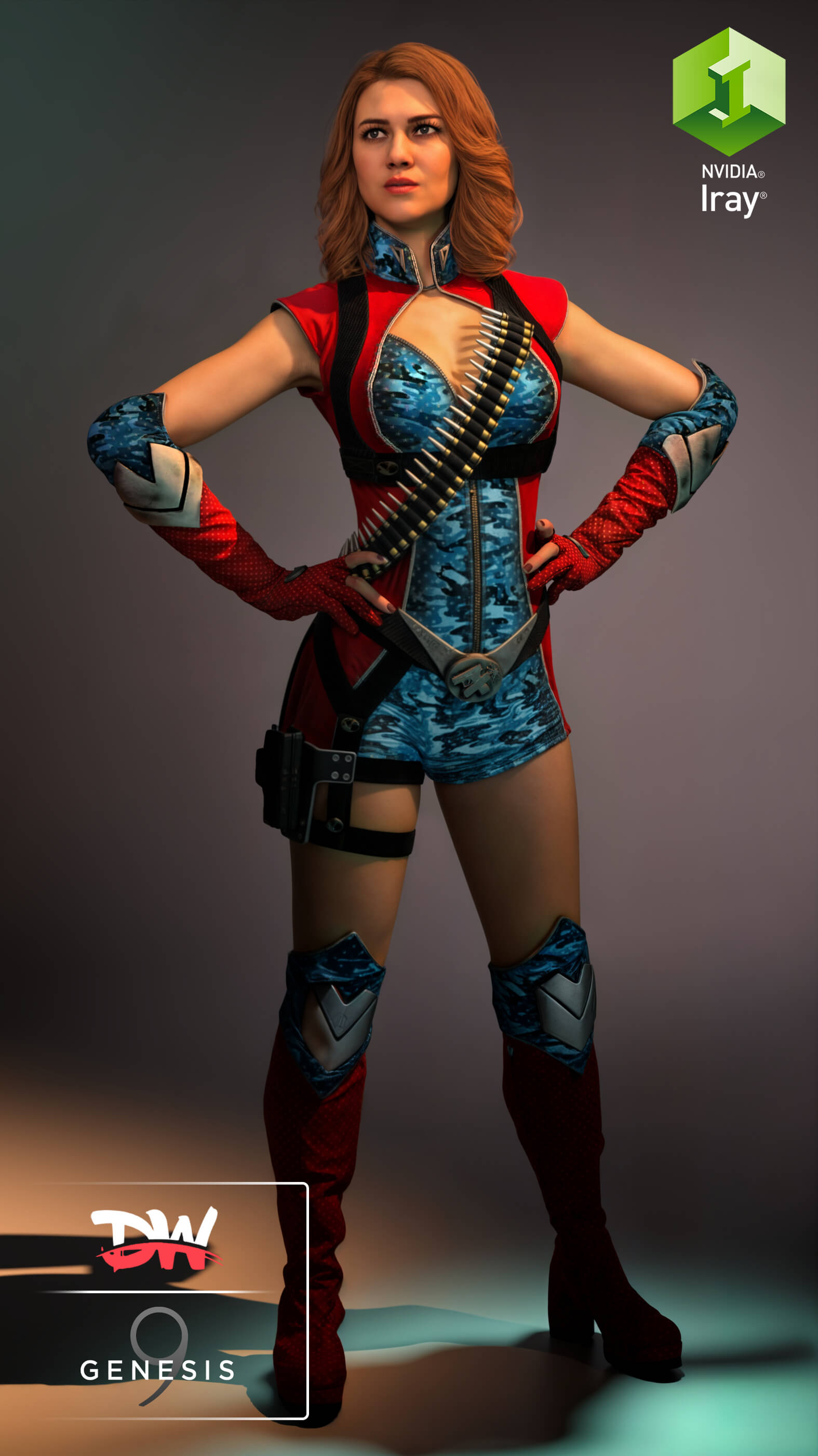 Cod Mw3 Firecracker Daz Genesis 9 By Dazwraps