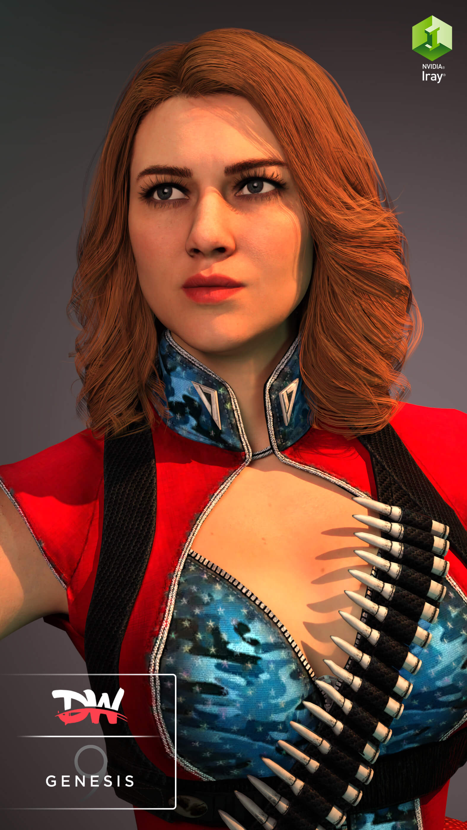 COD MW3 Firecracker DAZ Genesis 9 by DazWraps