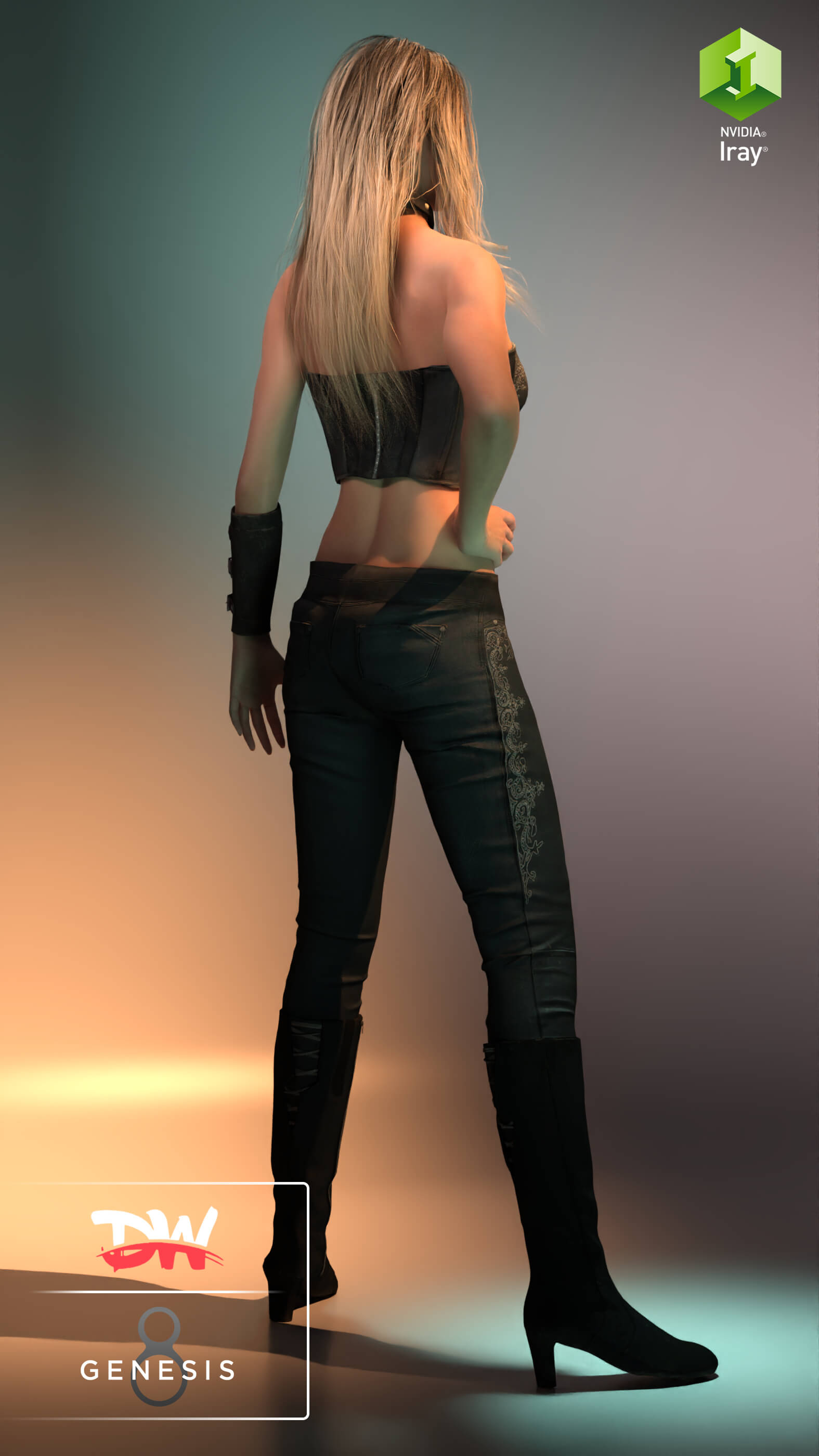 Devil May Cry 5 - Trish Daz Genesis 8 Female by DazWraps