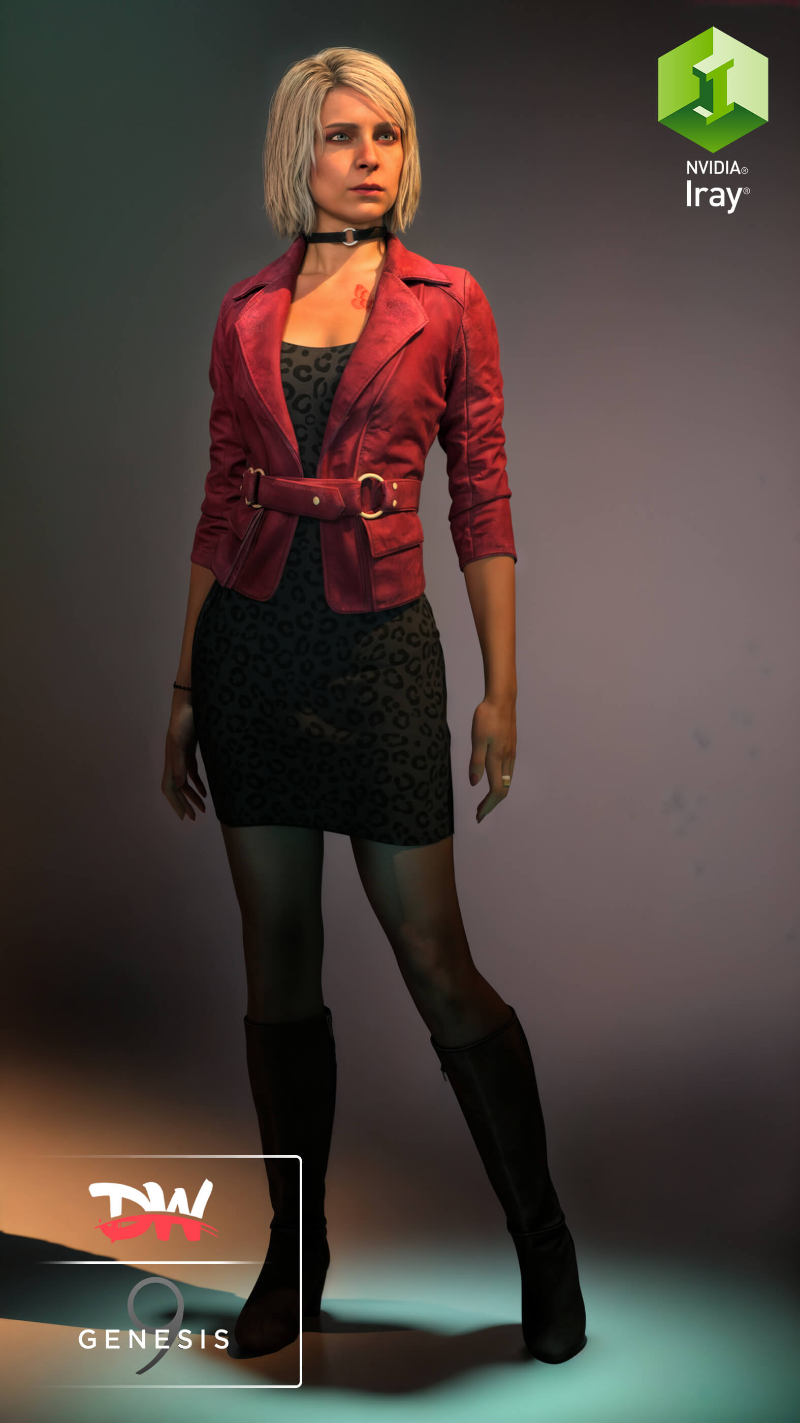 Silent Hill 2 Remake Maria Combo DAZ Genesis 9 Female by DazWraps