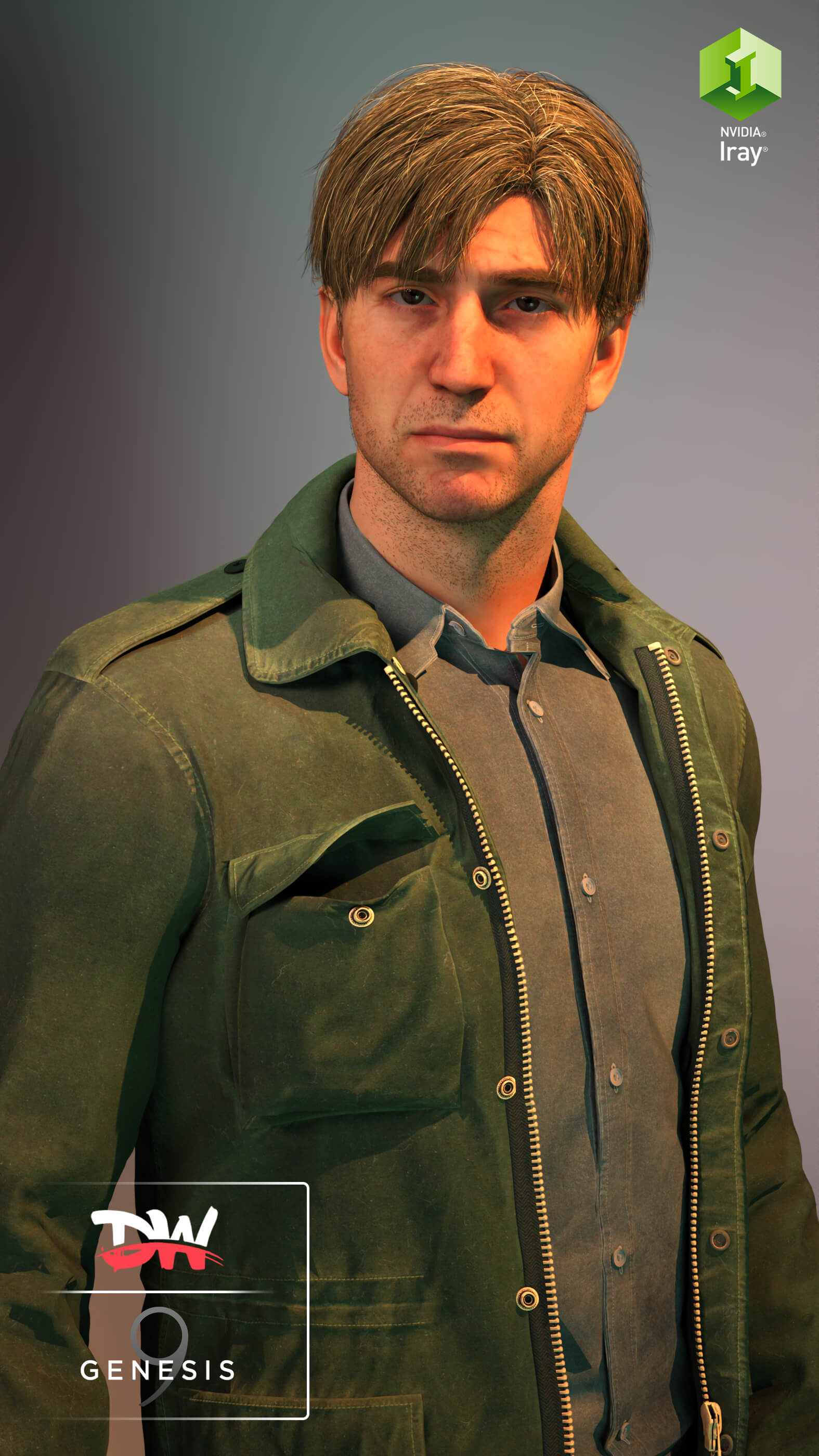 Silent Hill 2 Remake James Sunderland DAZ Genesis 9 Male by DazWraps