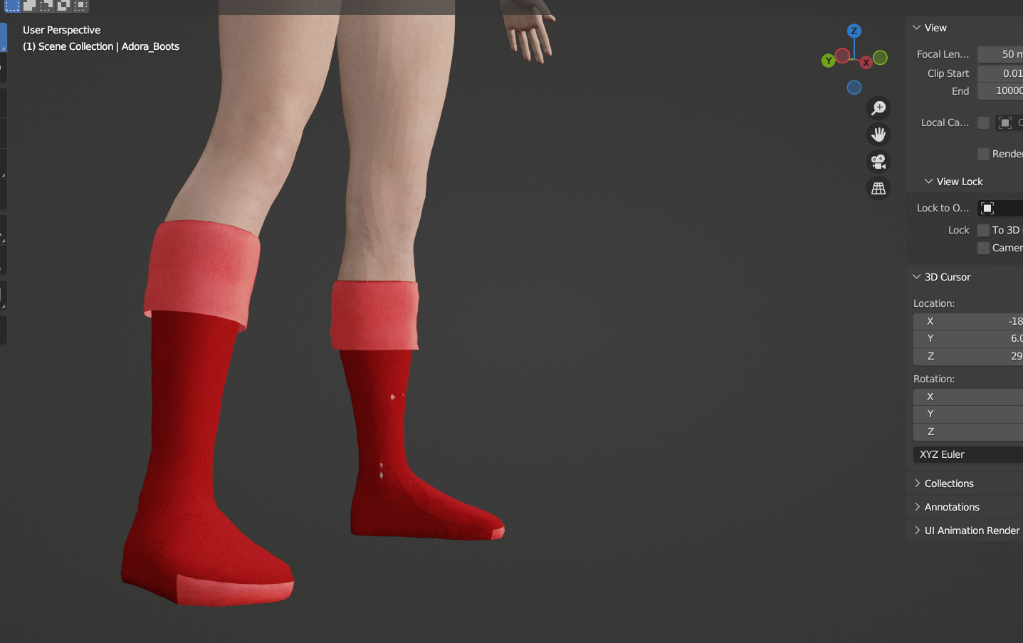 Adora Outfit DAZ day 1 3D Render | RenderHub Gallery