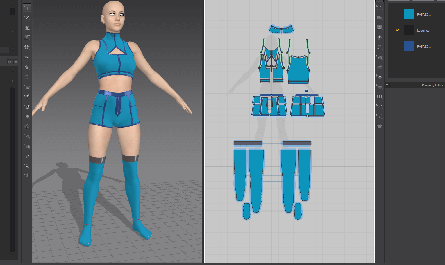 Galactic Workout Gear for G8F - Teaser 3D Render | RenderHub Gallery