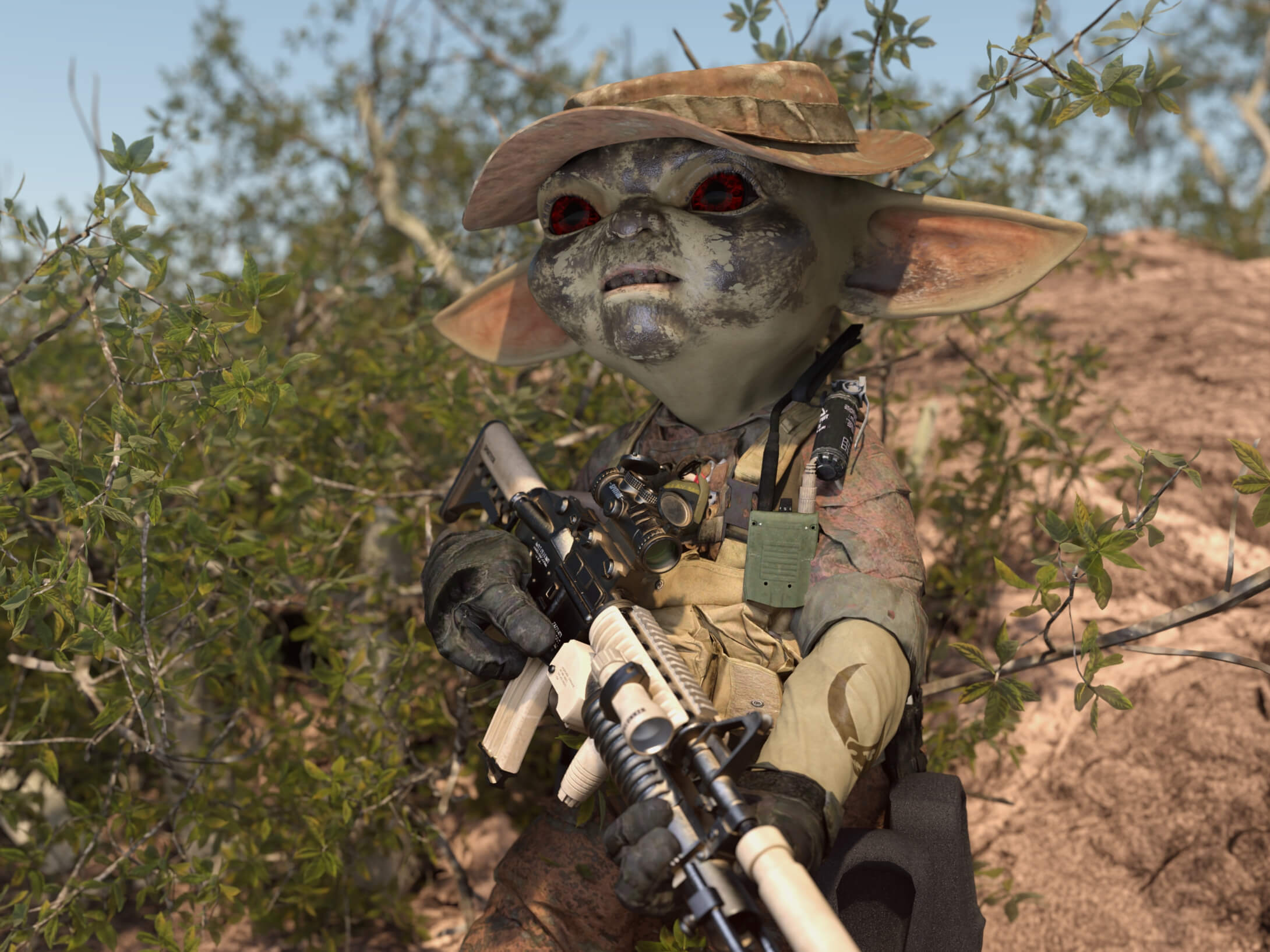 Water Bound 3D Render, Digital Art by Dazzyapp