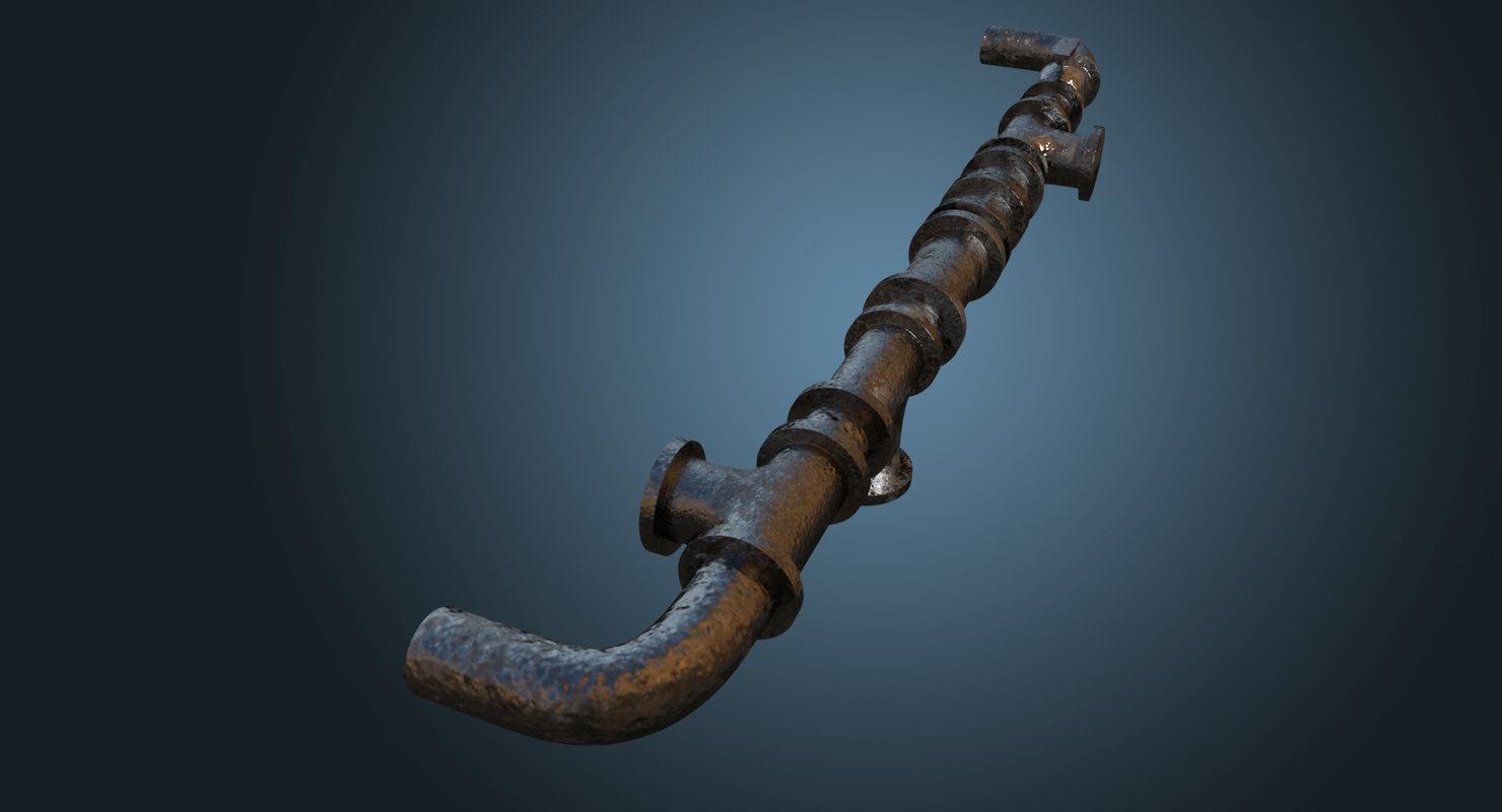 Custom Pipe - 3D Model by dcbittorf