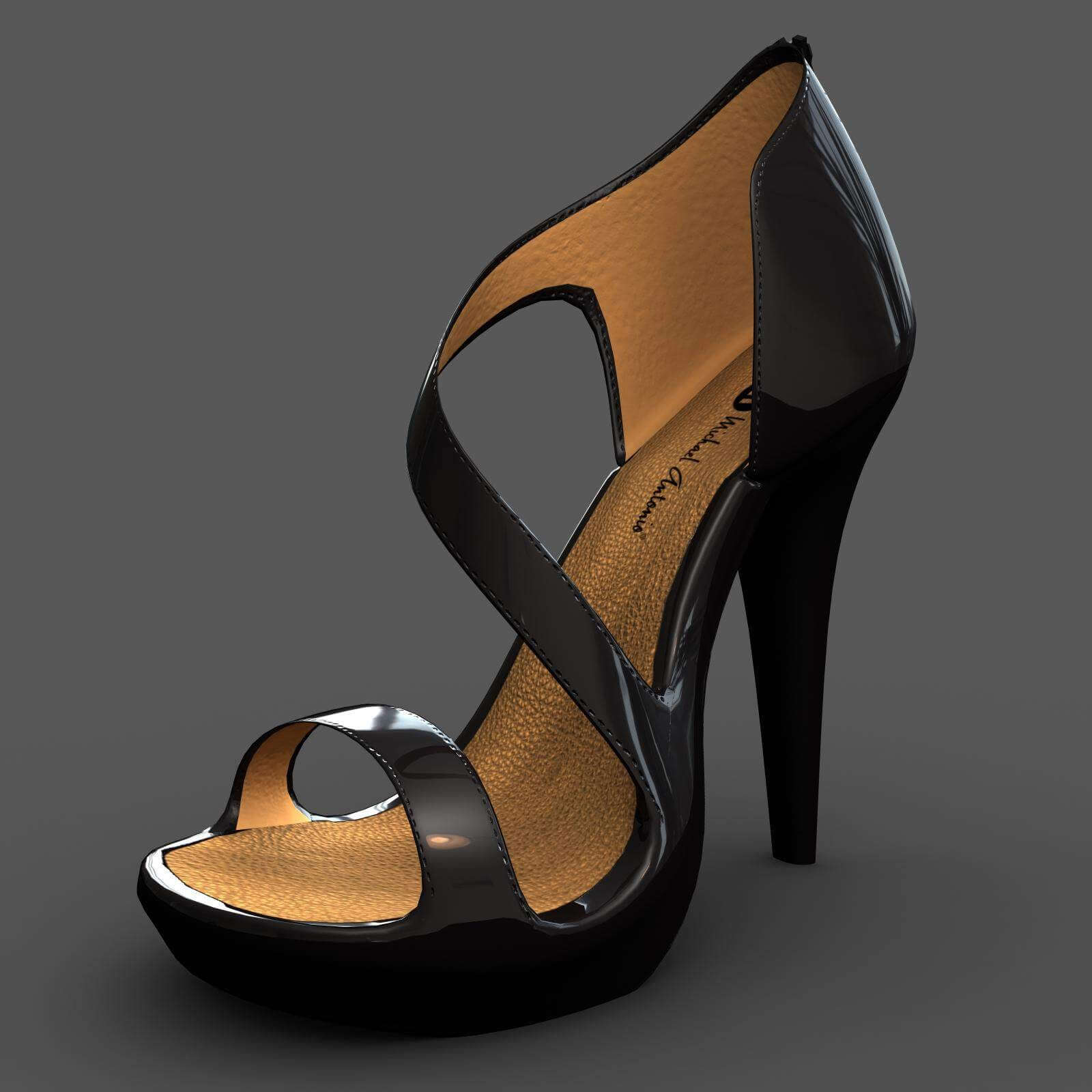 High Heel Shoes - 3D Model by dcbittorf