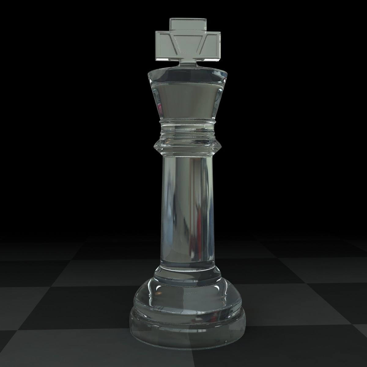 King Chess Piece - 3D Model by dcbittorf