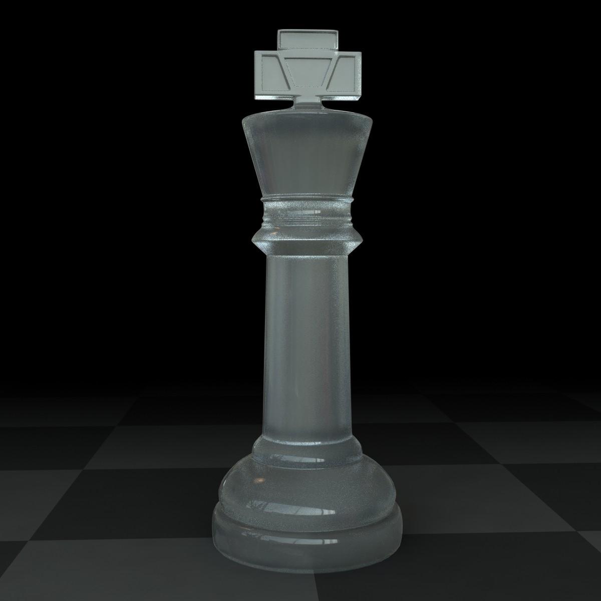 King Chess Piece - 3D Model by dcbittorf