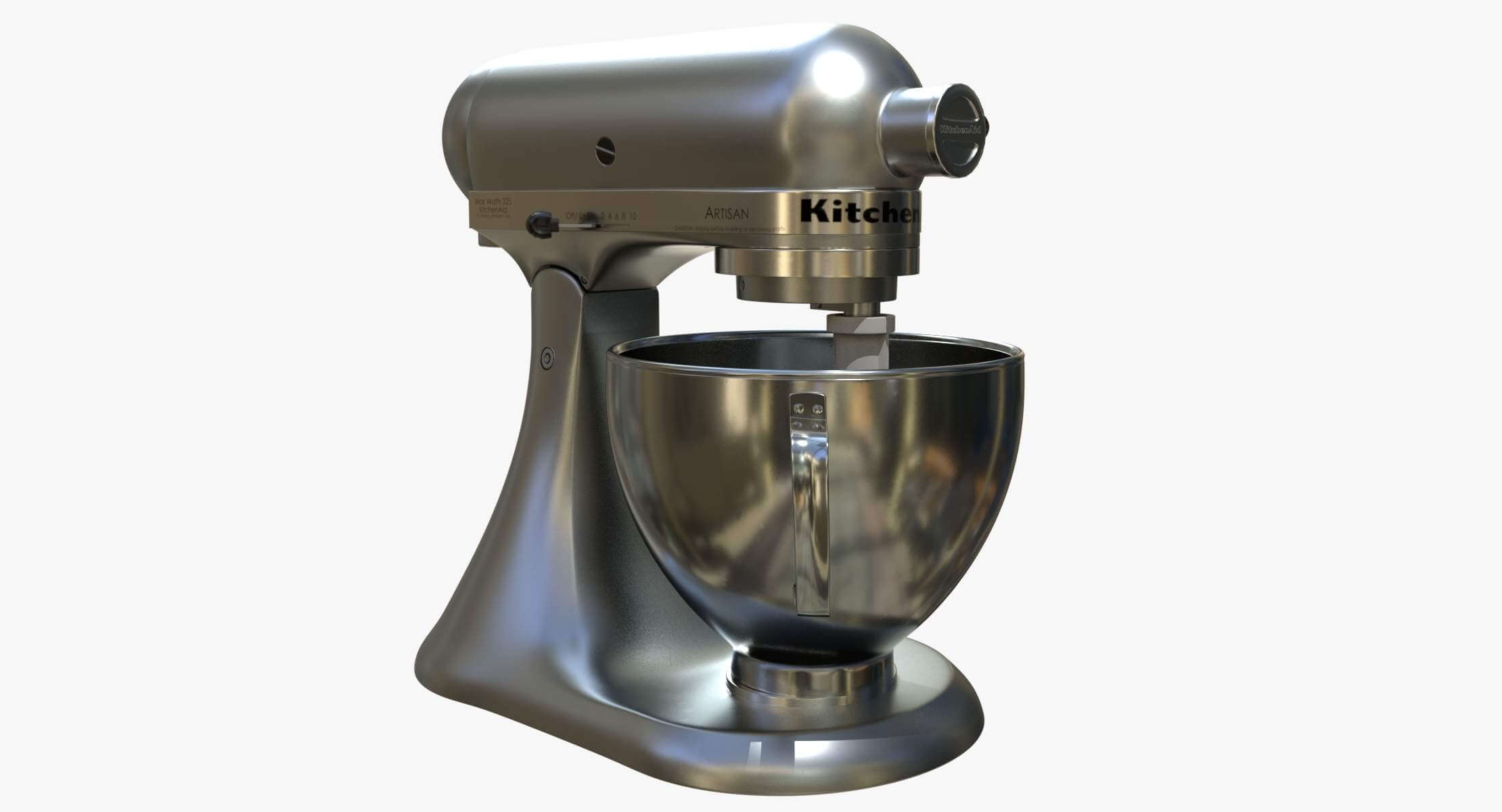 KitchenAid Mixer - 3D Model by dcbittorf