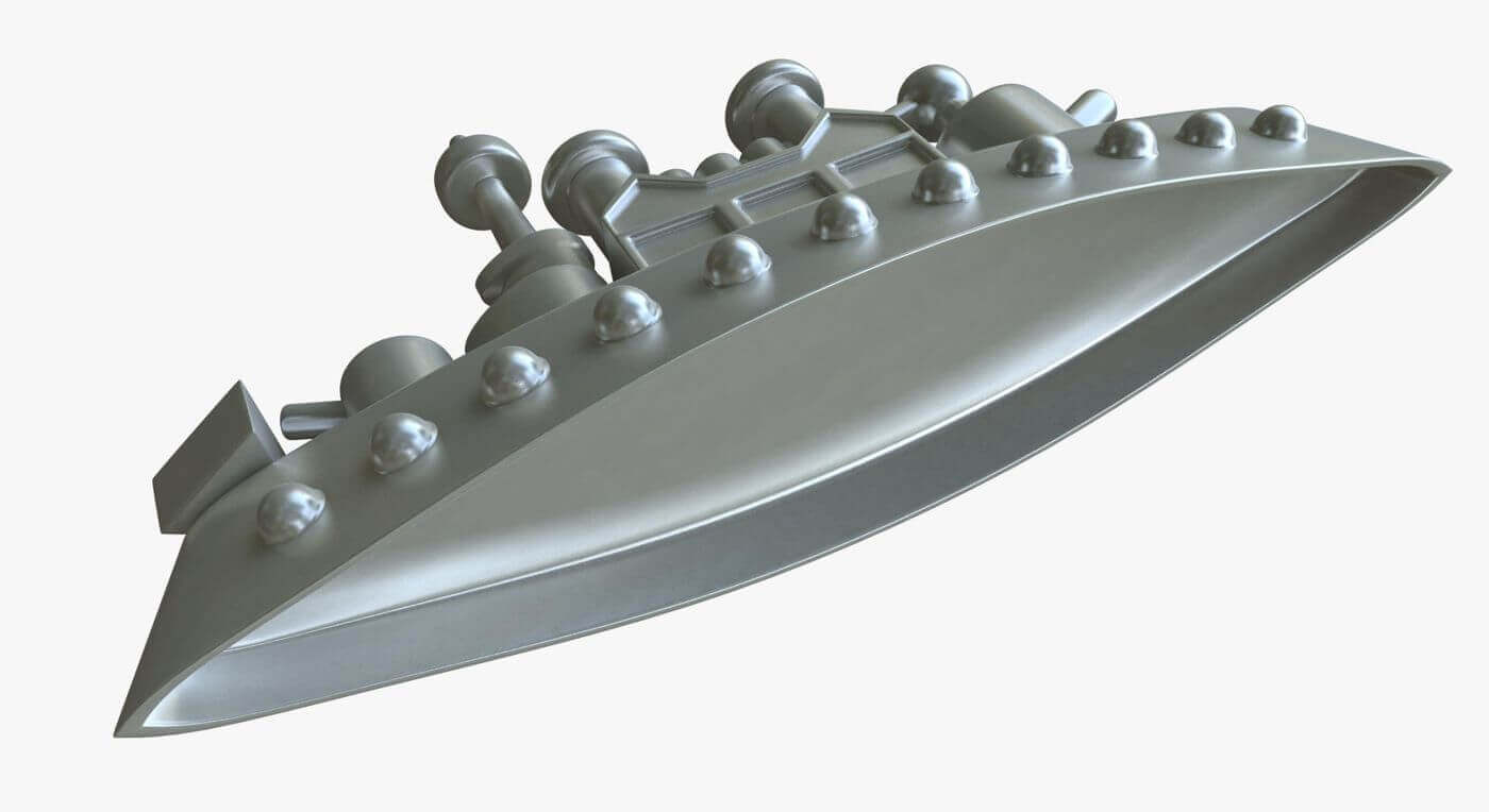 Monopoly Battleship - 3D Model by dcbittorf