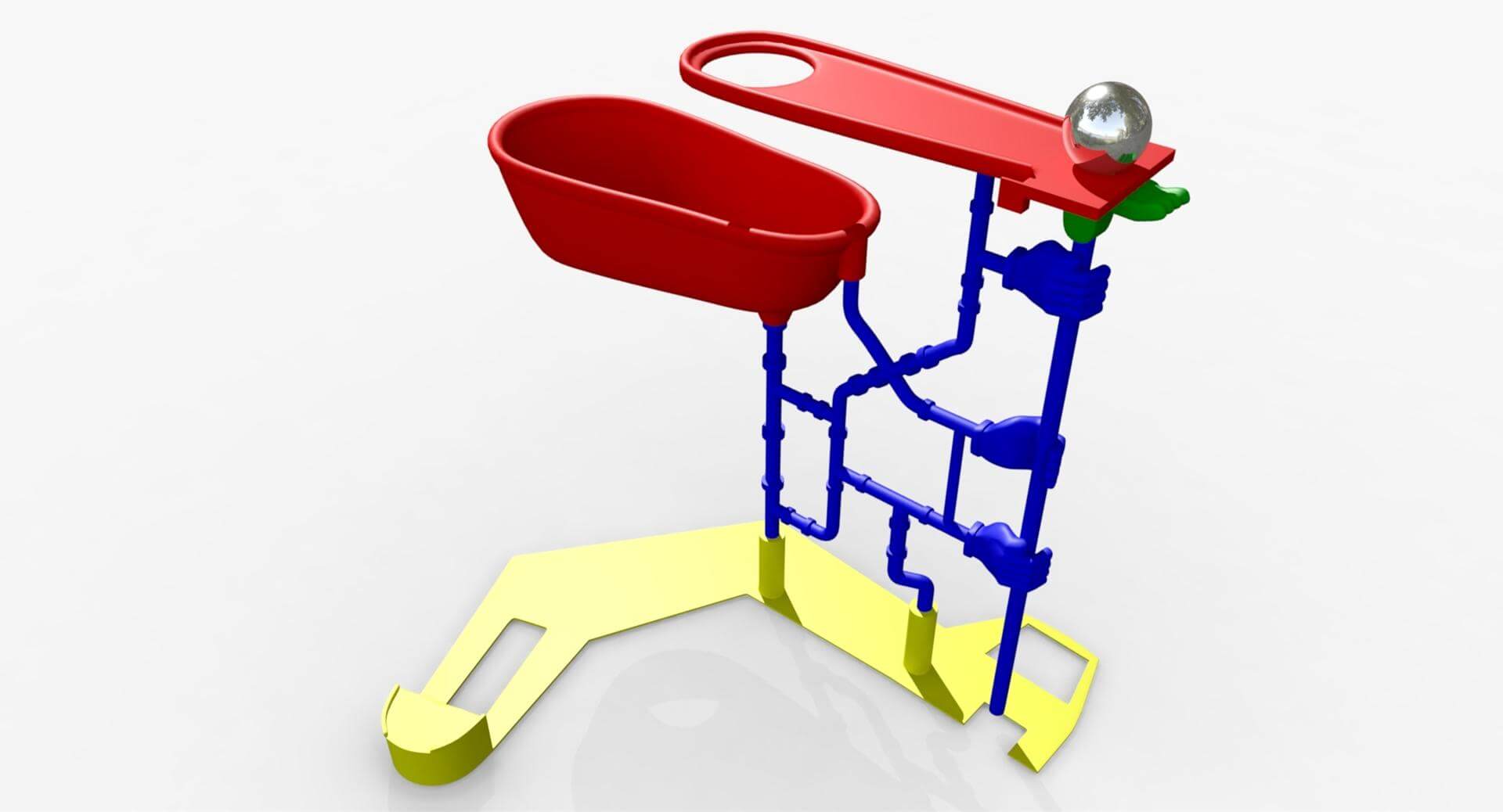 Mouse Trap Game - 3D Model by dcbittorf