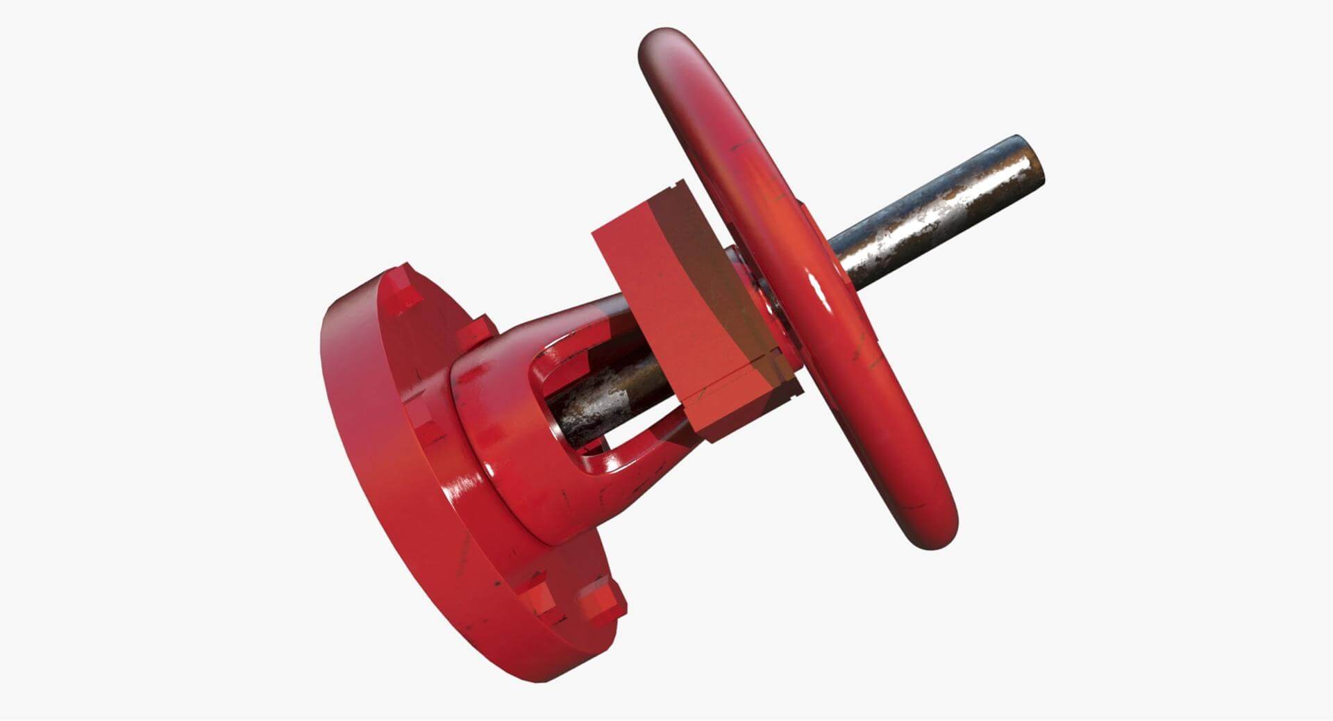 Painted Pipe Crank - 3D Model by dcbittorf