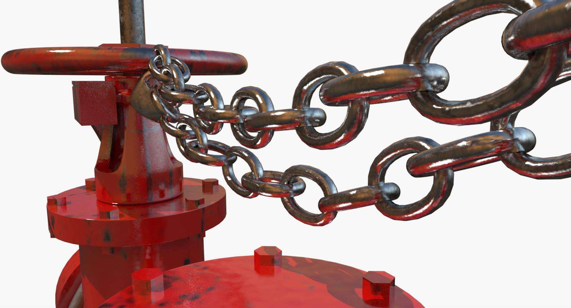 Painted Pipe System - 3D Model by dcbittorf