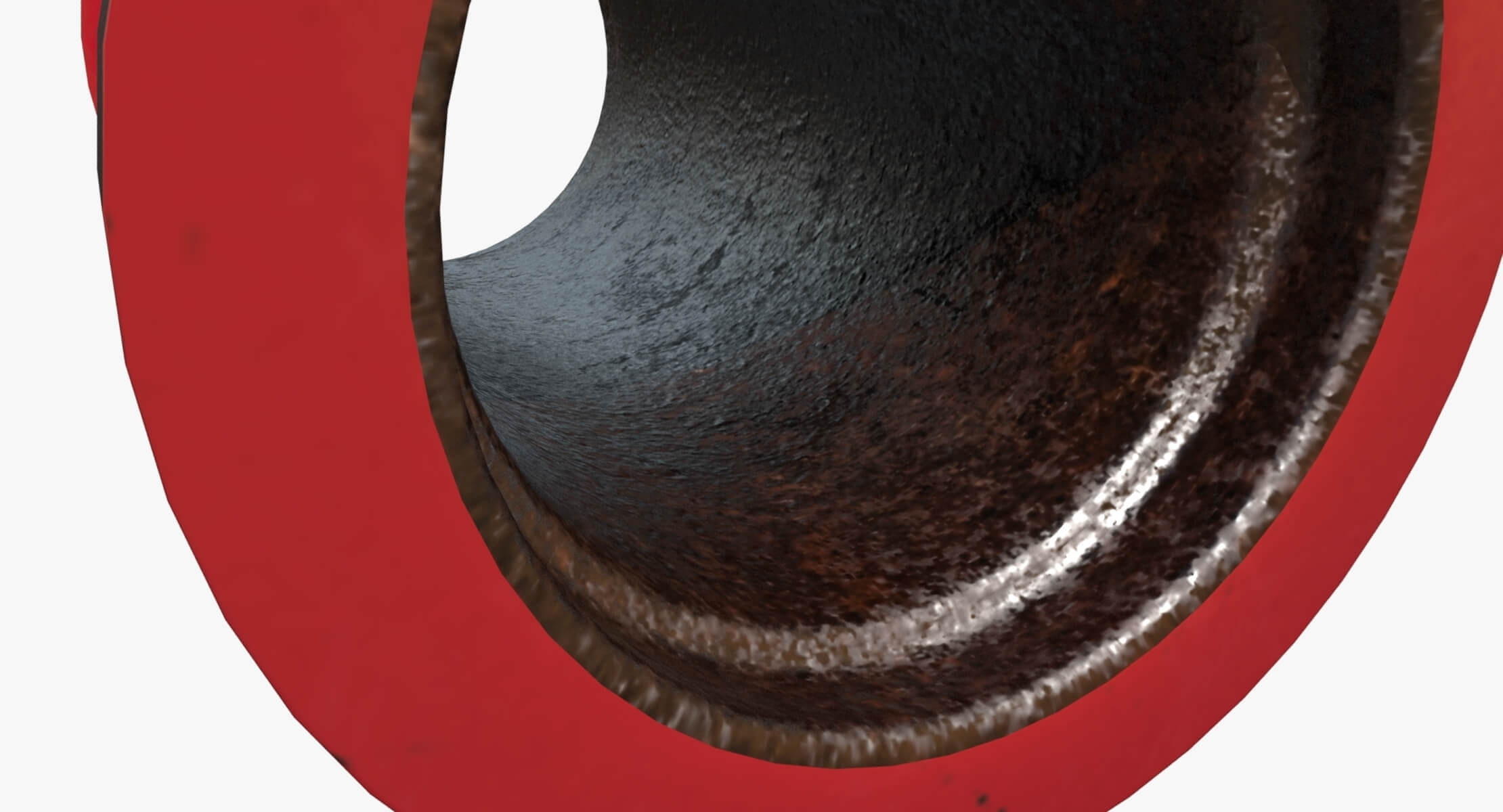 Painted Straight Pipe - 3D Model by dcbittorf