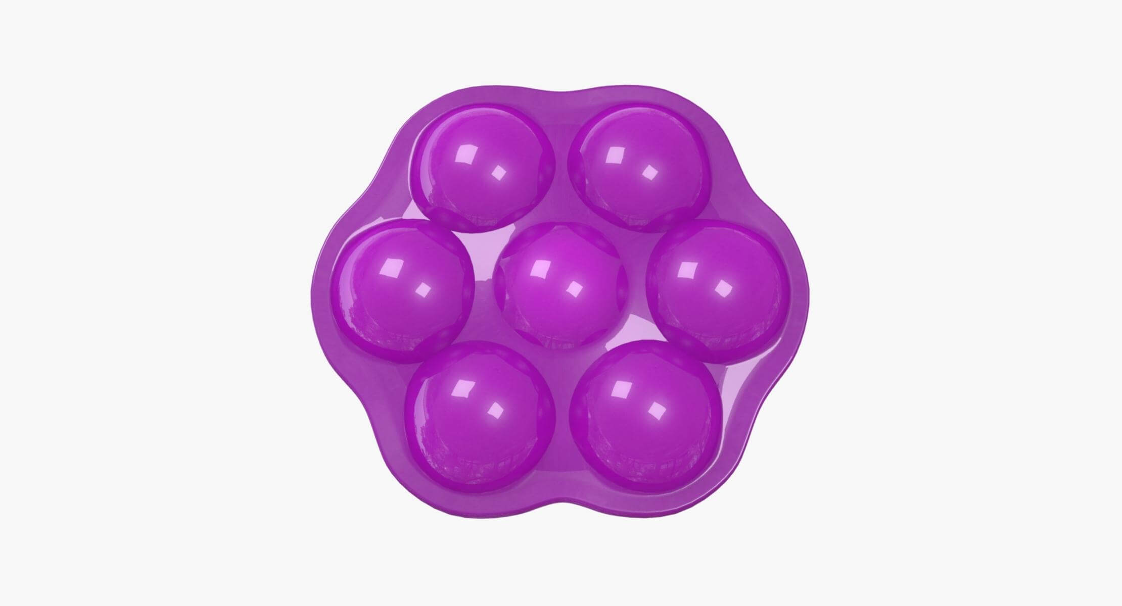 Purple Hard Candy - 3D Model by dcbittorf