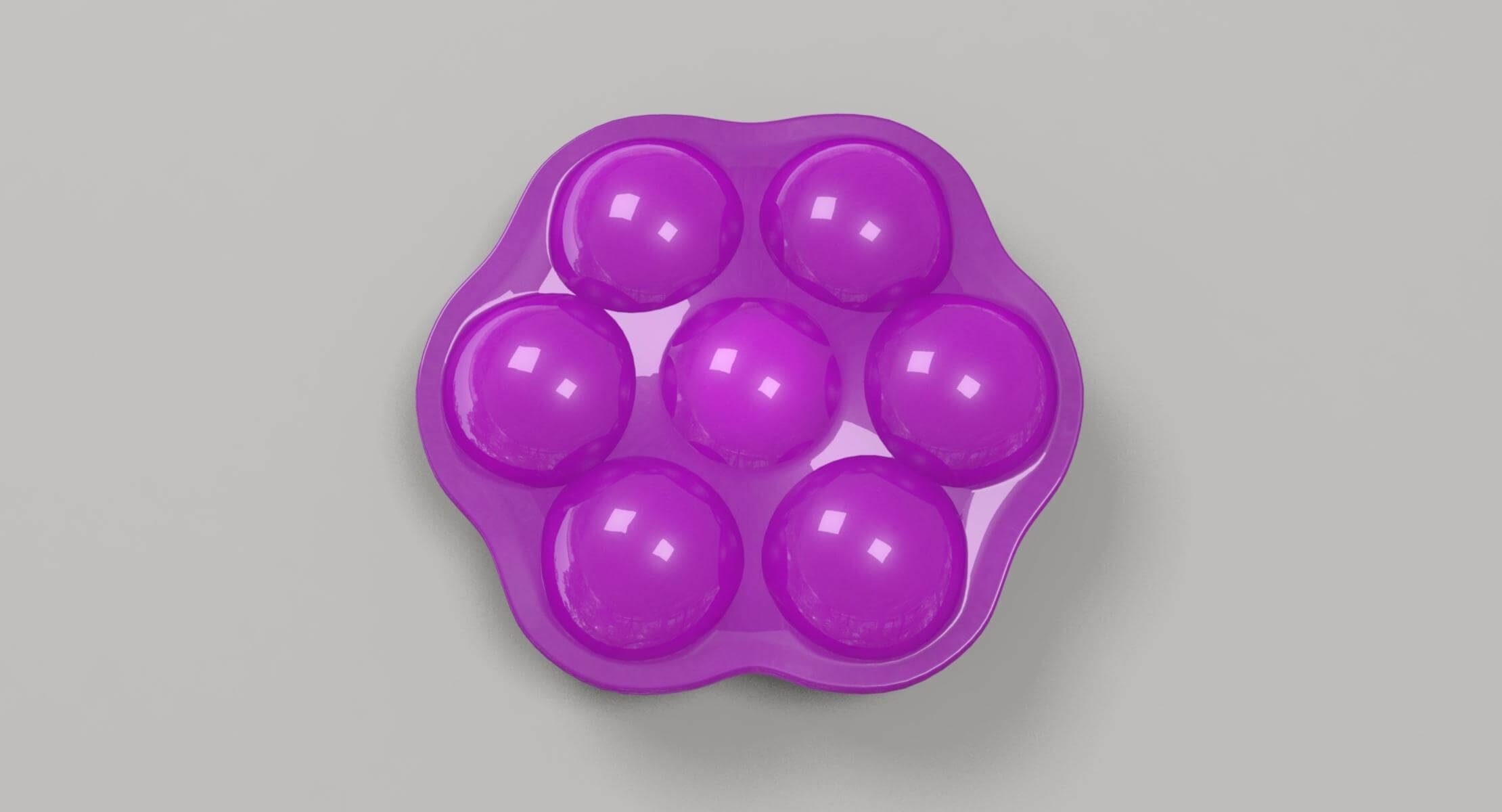 Purple Hard Candy - 3D Model by dcbittorf