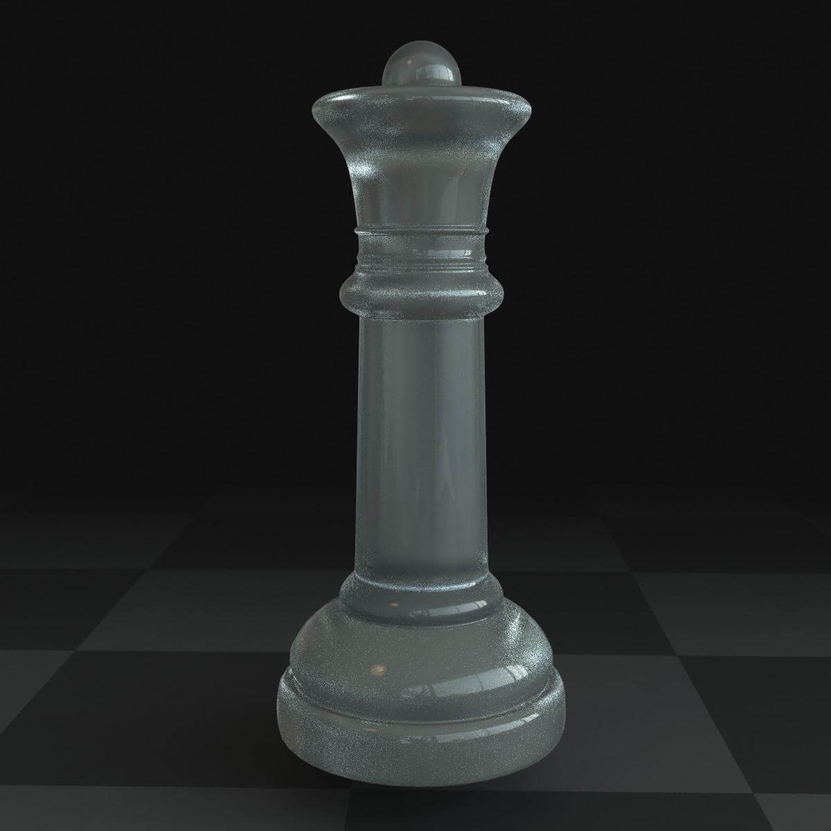 Queen Chess Piece - 3D Model by dcbittorf