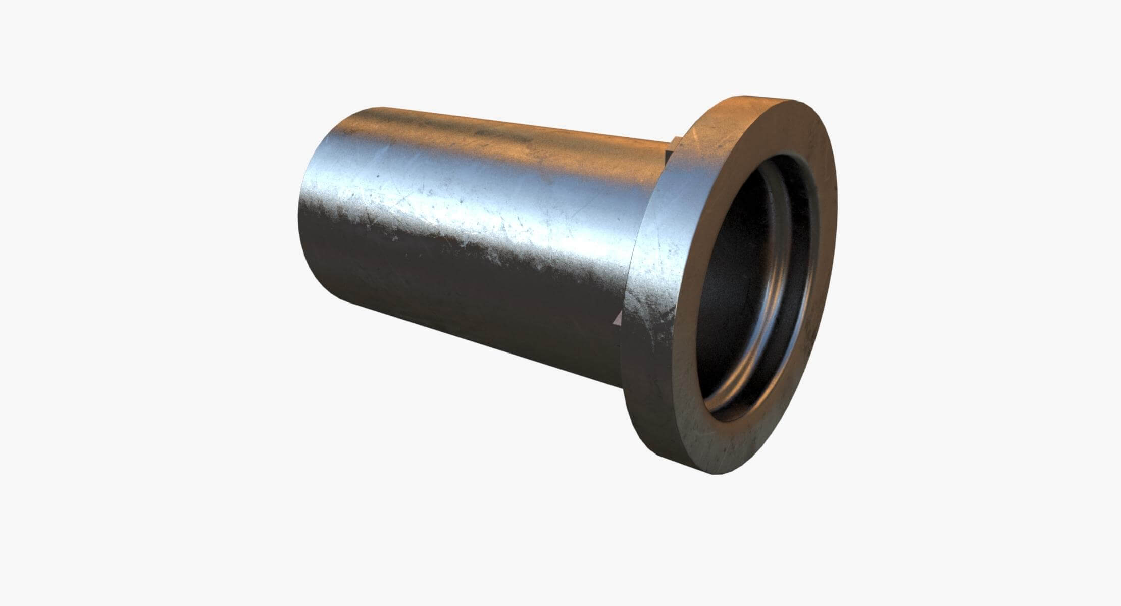 Steel Base Pipe - 3D Model by dcbittorf