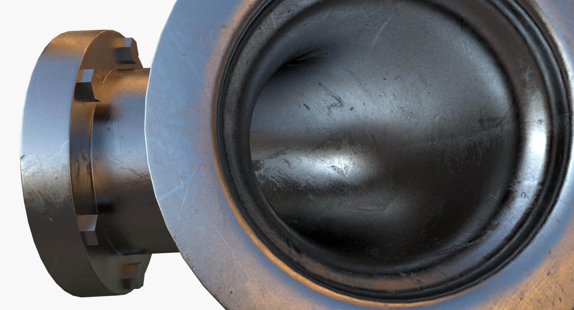 Steel Corner Pipe - 3D Model by dcbittorf