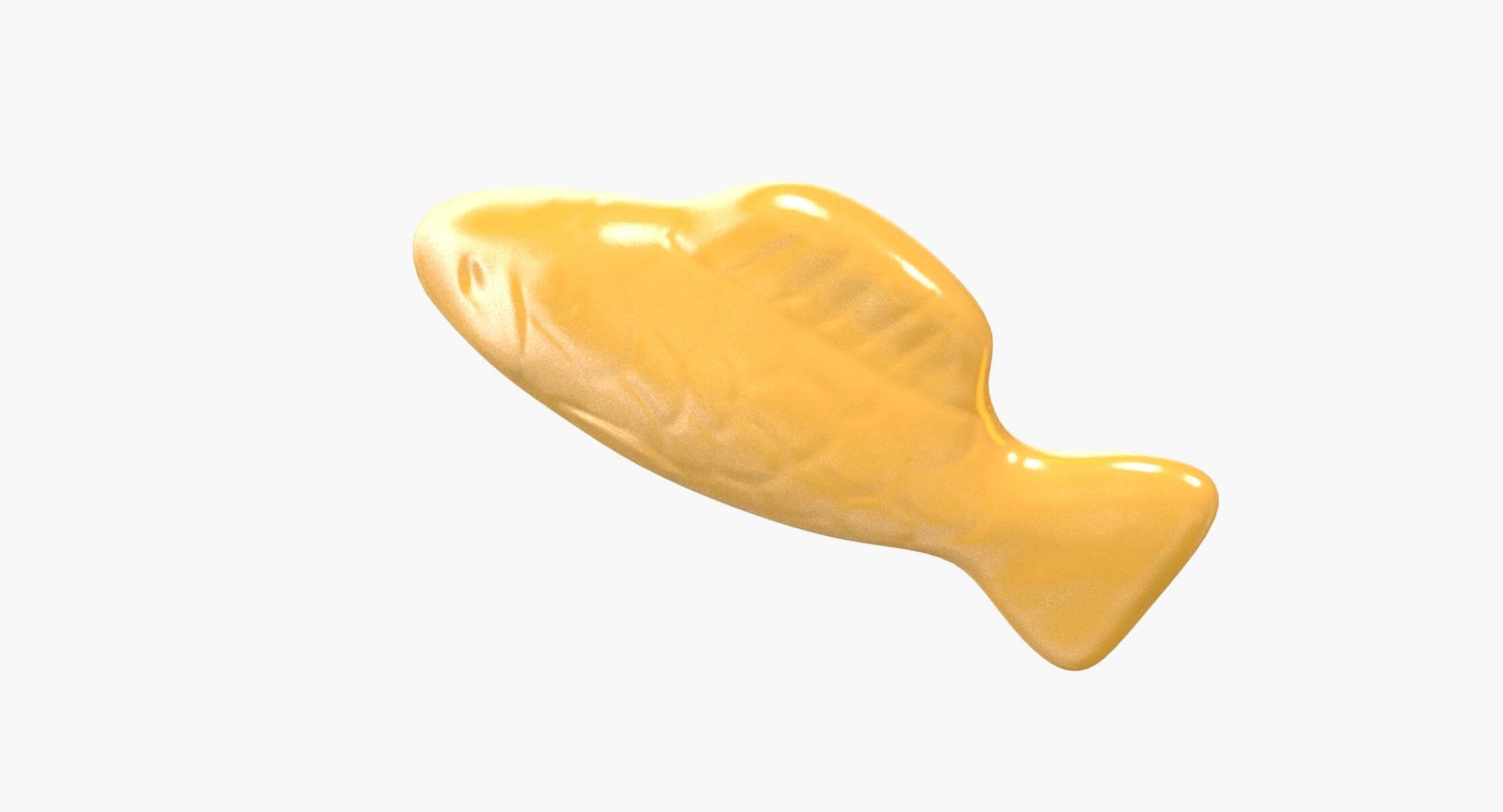 Swedish Fish Orange - 3D Model by dcbittorf