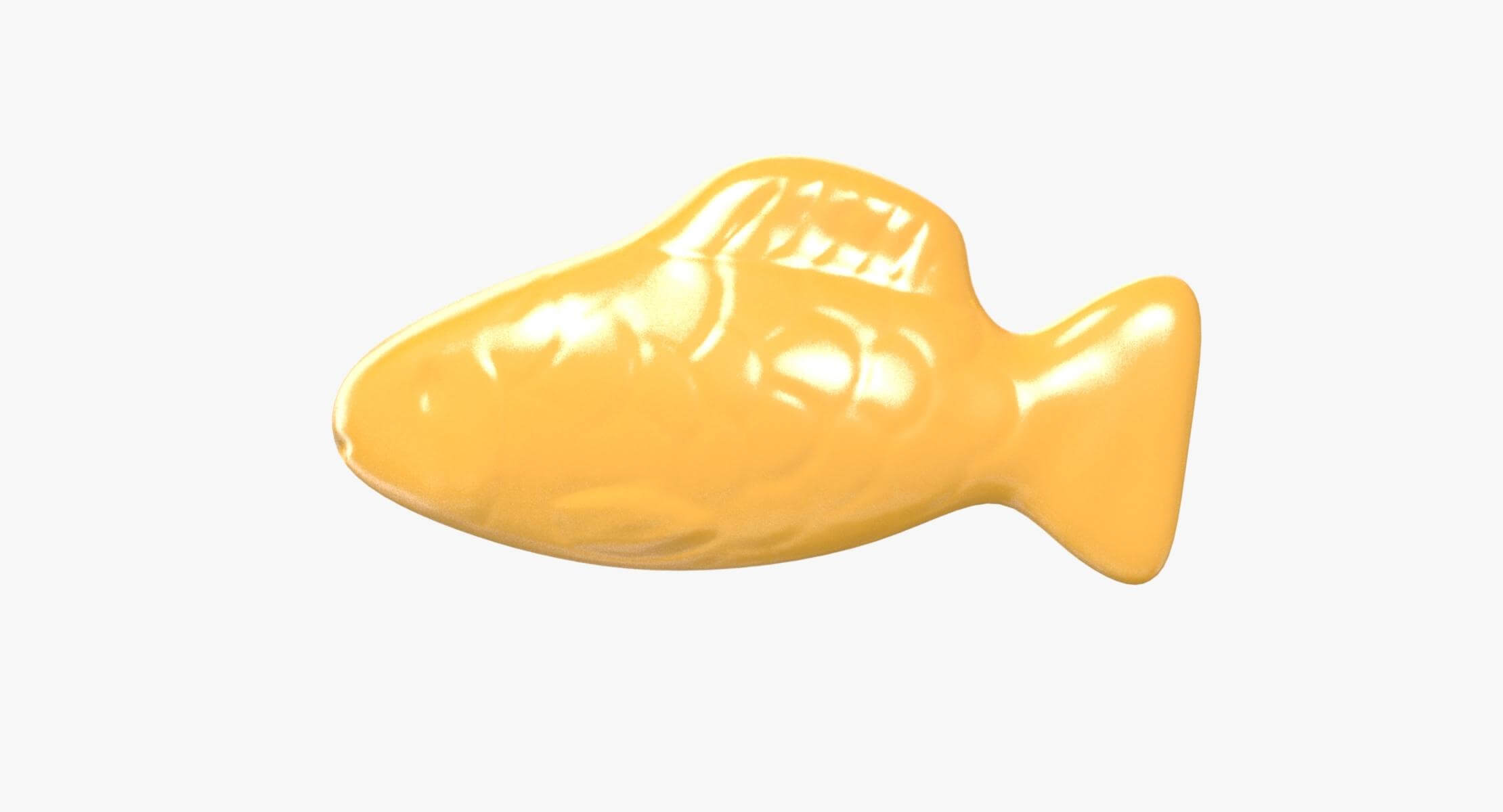 Swedish Fish Orange - 3D Model by dcbittorf