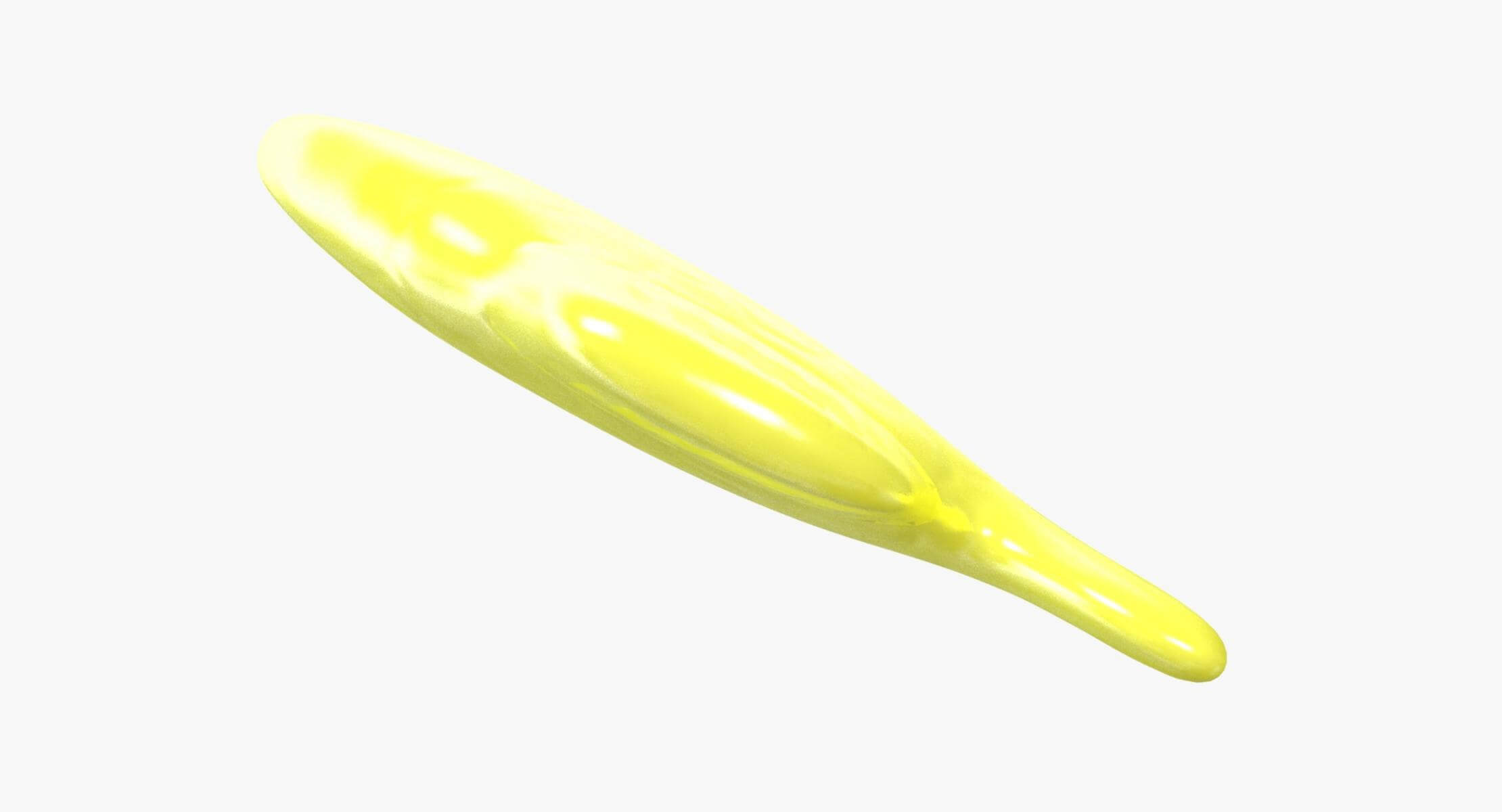 Swedish Fish Yellow - 3D Model by dcbittorf