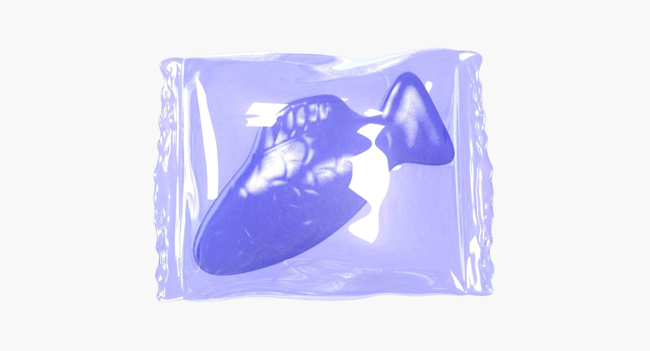 Wrapped Blue Swedish Fish - 3D Model by dcbittorf