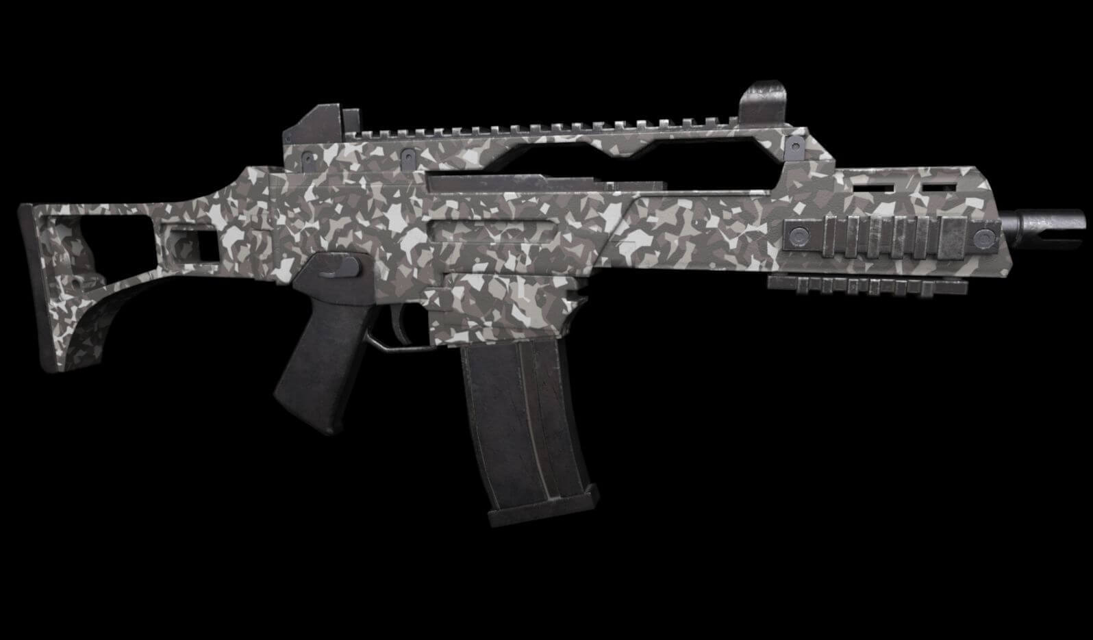 H&K G36C Assault Rifle - 3D Model by DeanPountain