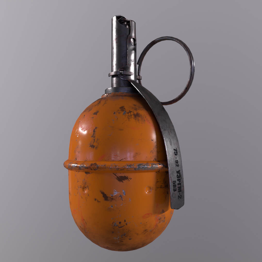 RGD-5 Grenade 3D Model by death___light
