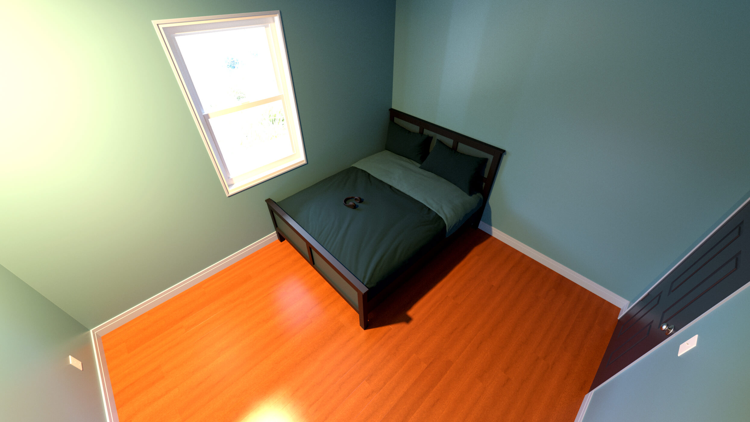 DD Three Bedroom House For Daz Studio by deathd