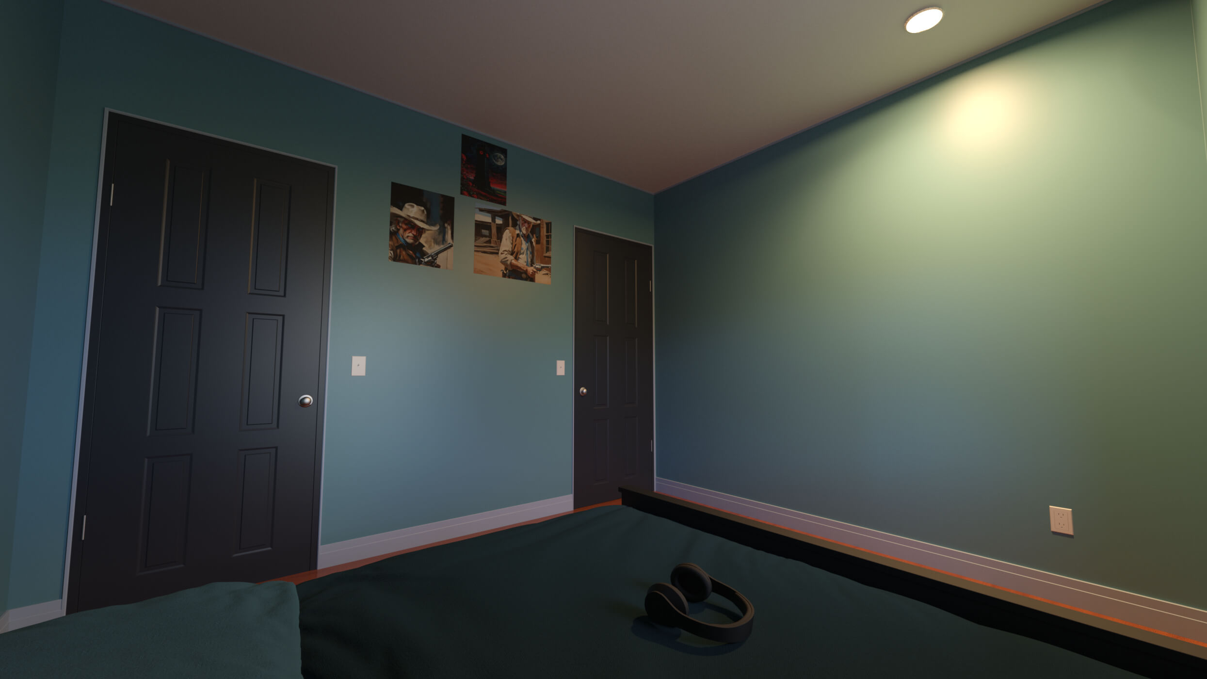 DD Three Bedroom House For Daz Studio by deathd