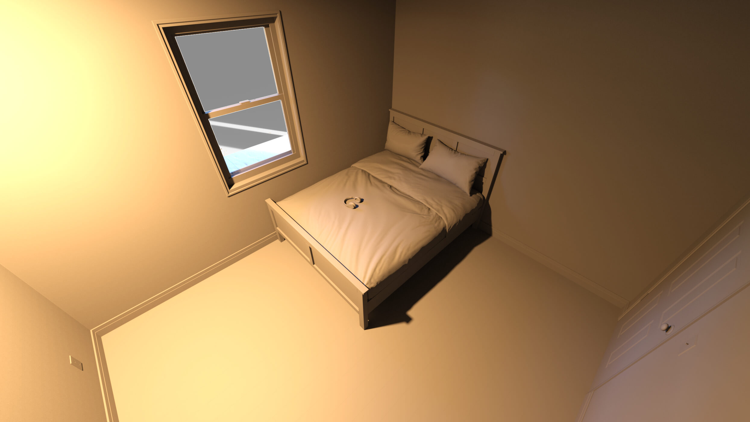 DD Three Bedroom House For Daz Studio by deathd