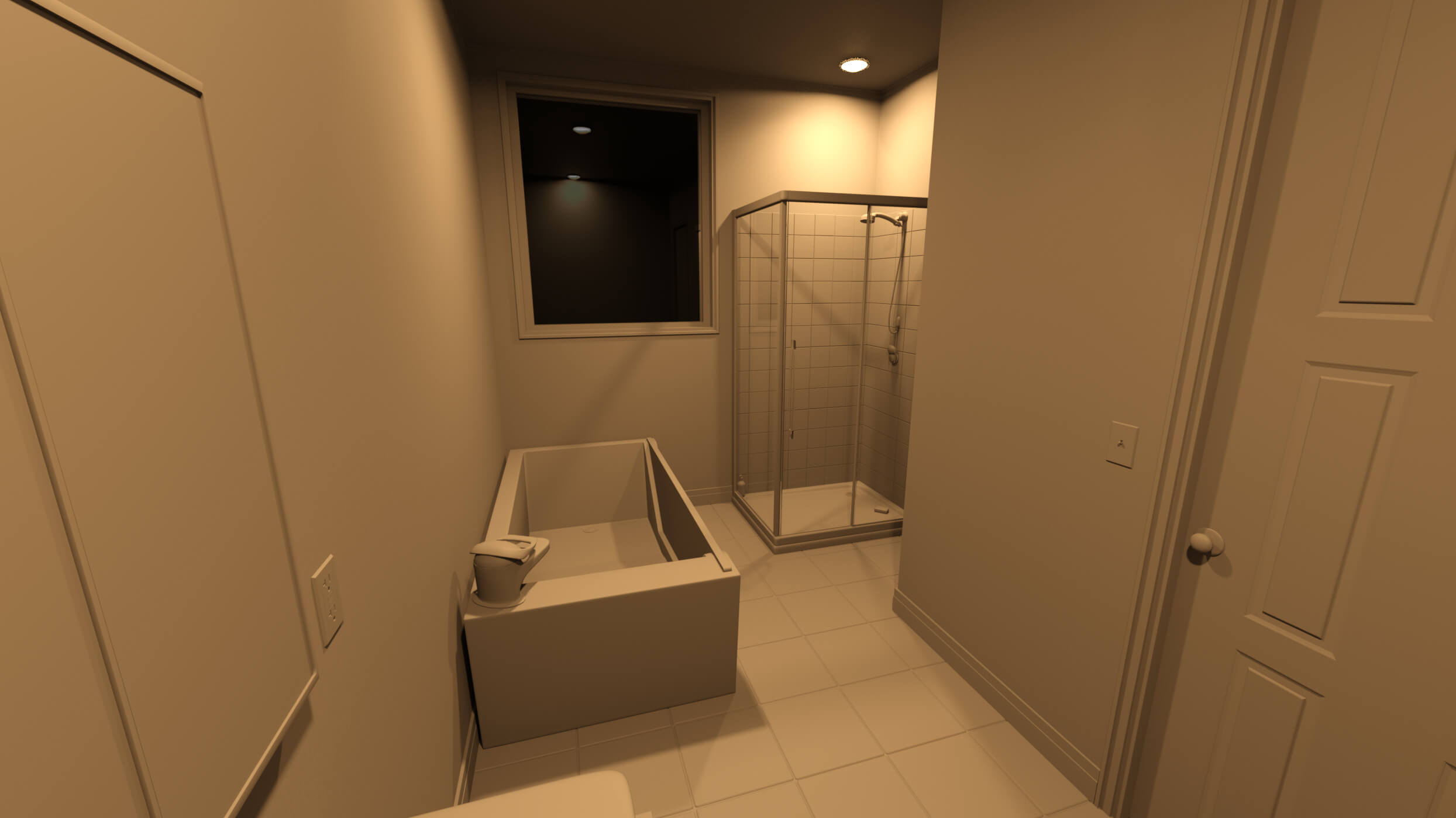 DD Three Bedroom House For Daz Studio by deathd