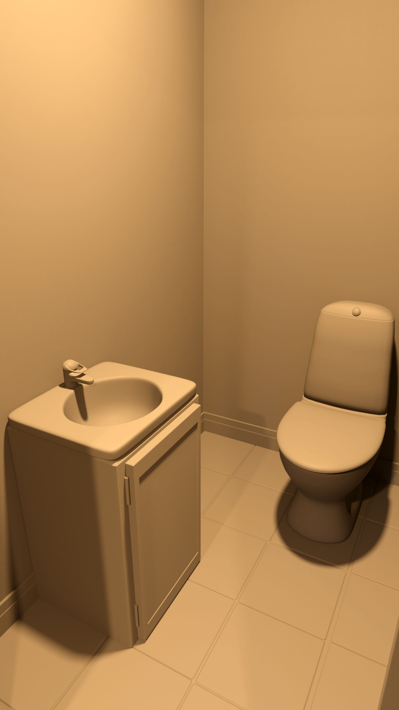 DD Three Bedroom House For Daz Studio by deathd