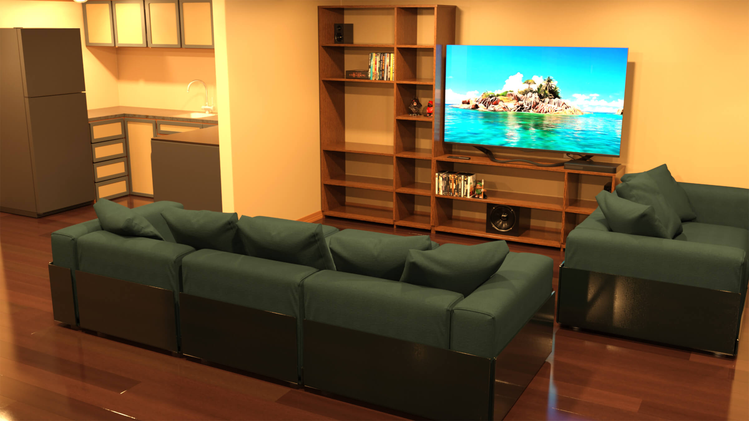 Two Bedroom Apartment for DAZ Studio by deathd