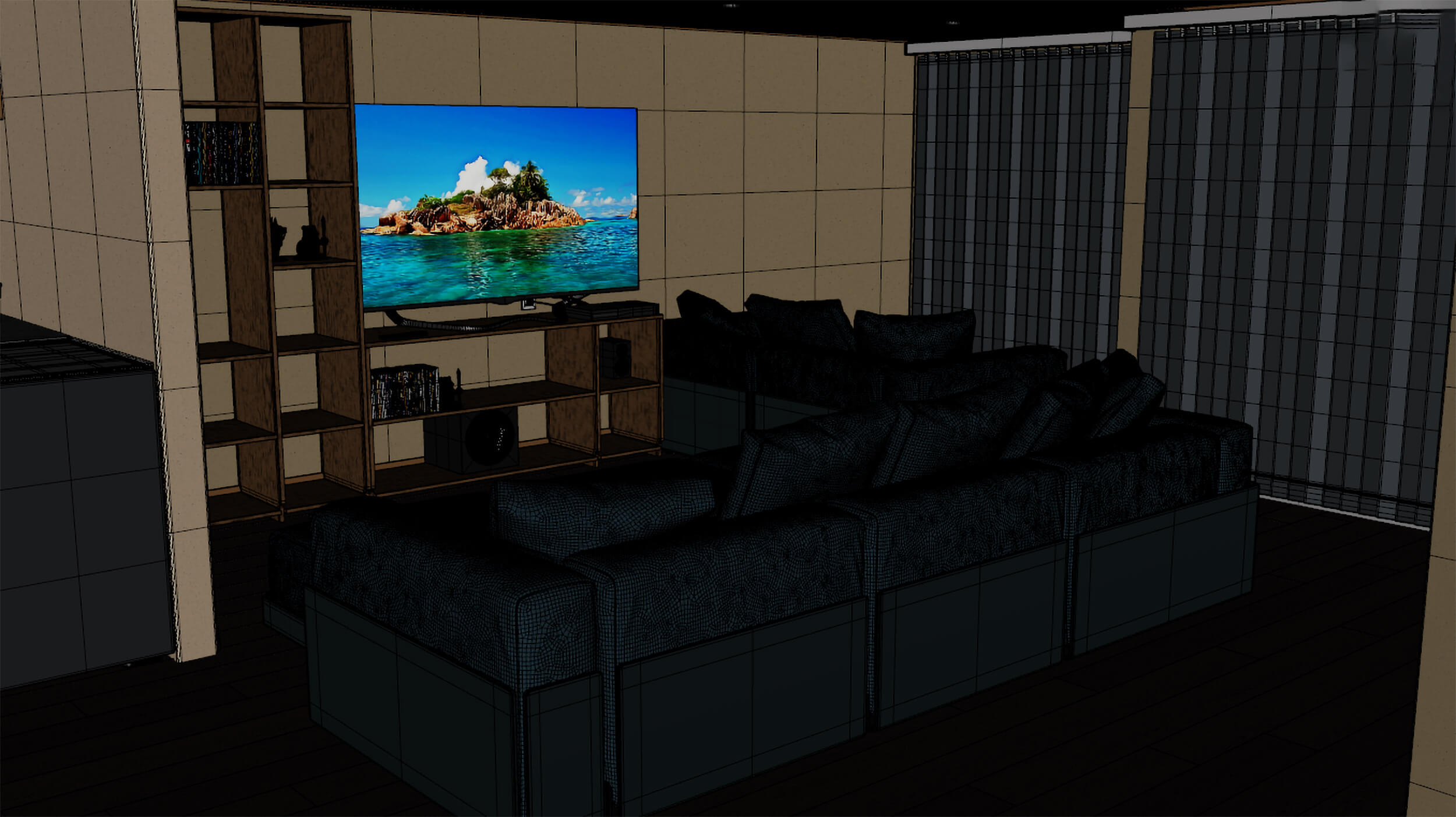 Two Bedroom Apartment for DAZ Studio by deathd