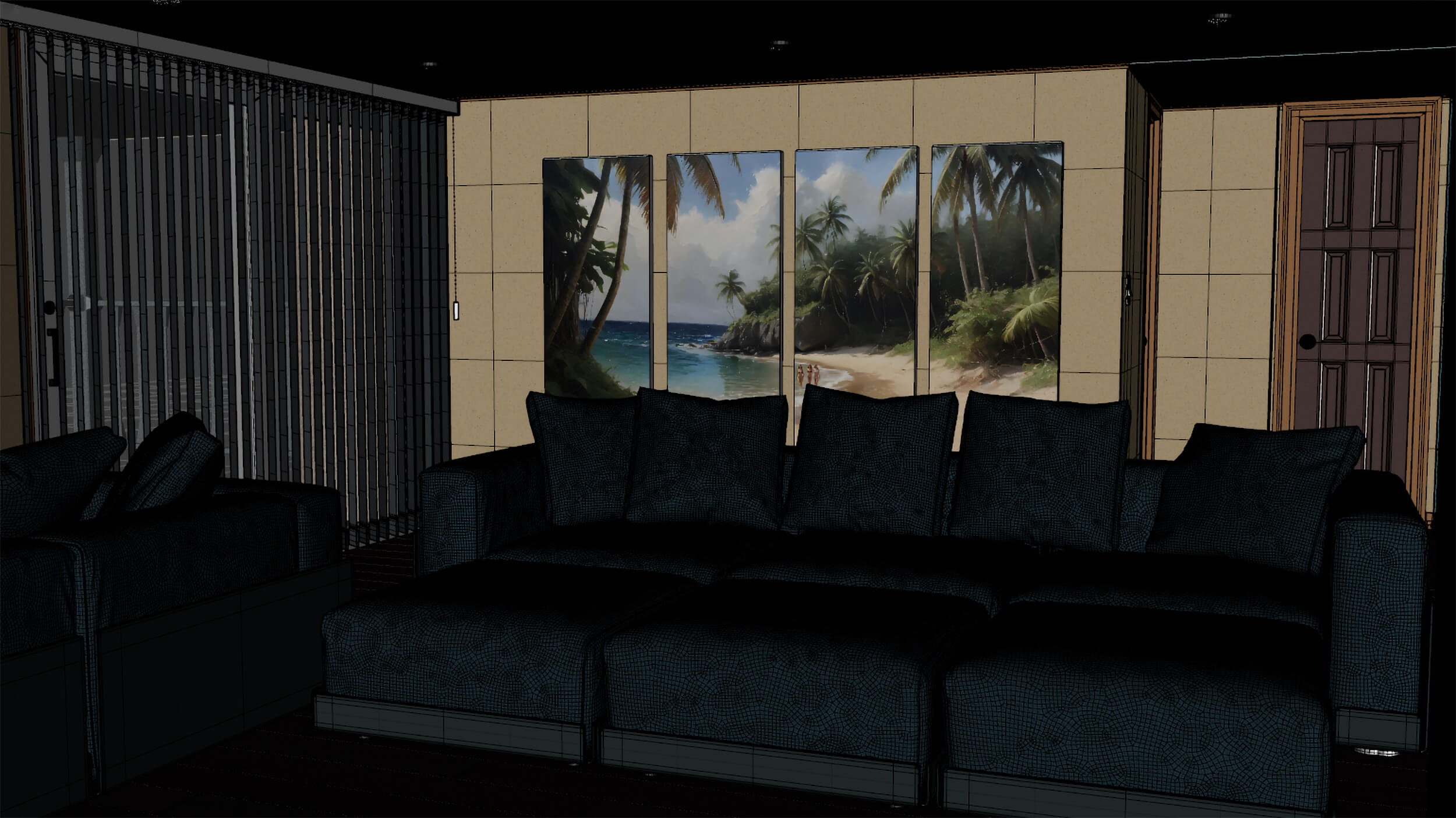 Two Bedroom Apartment for DAZ Studio by deathd